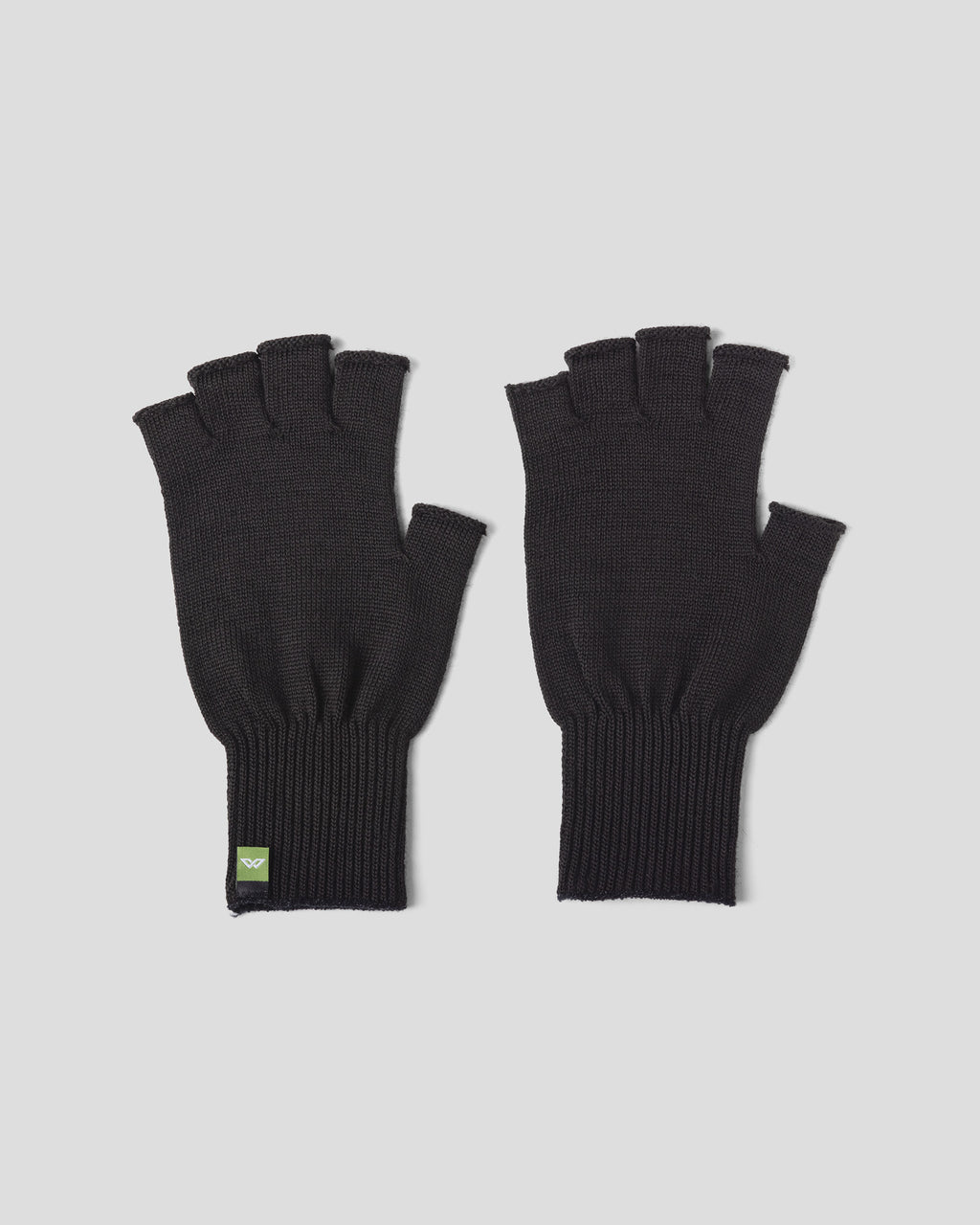 Polypro Fingerless Gloves - Black/Black – Kathmandu AU