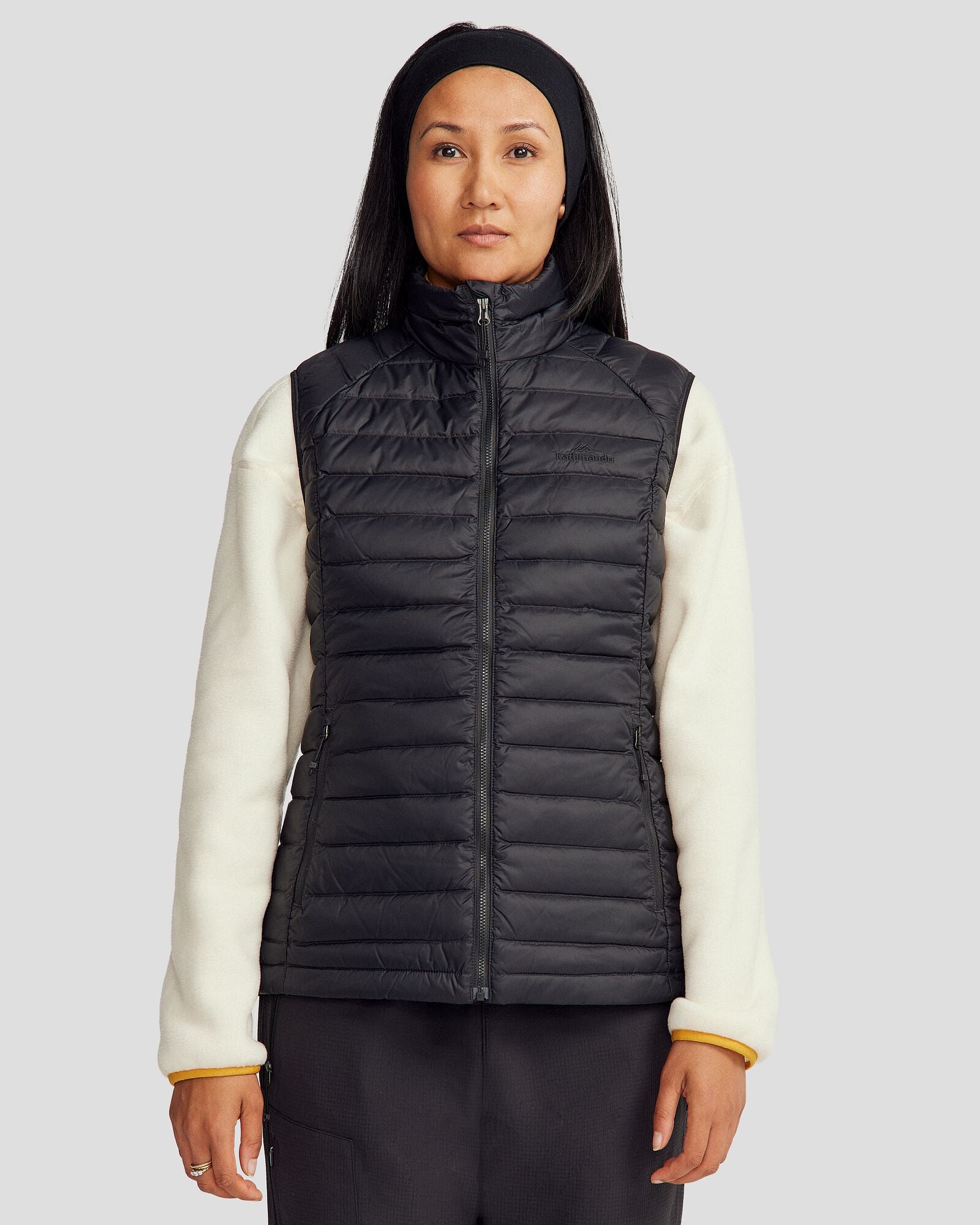 Women's Heli Down Vest 2.0 - Black Stingray – Kathmandu AU