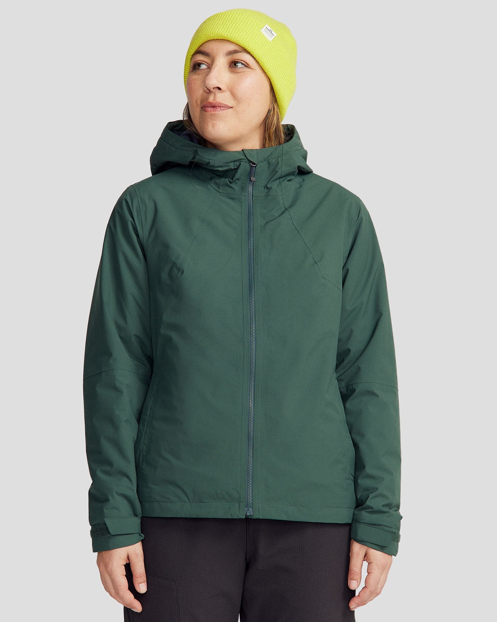Women's Trailhead 2L novaLOFT Rain Jacket - Deep Forest – Kathmandu AU