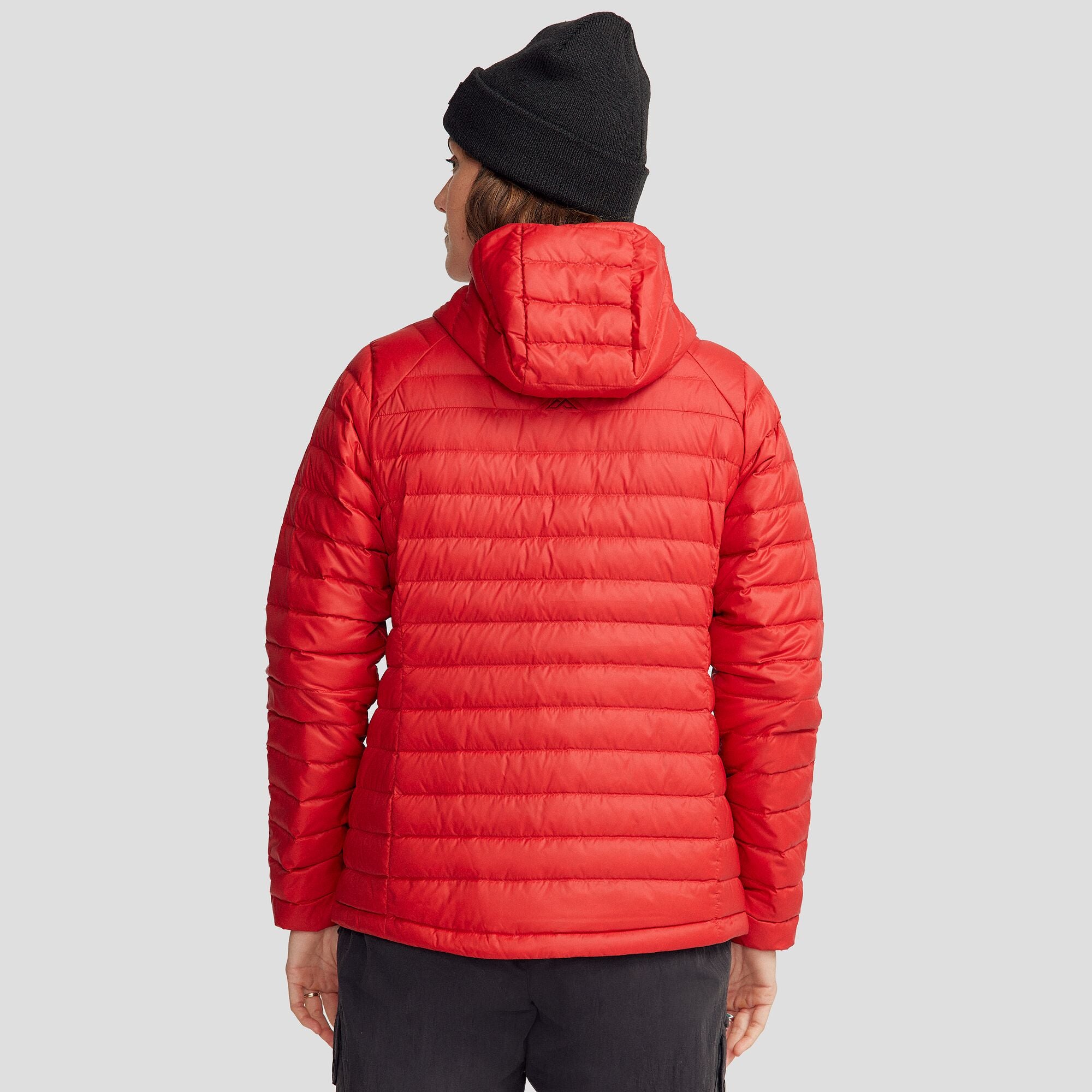 Women's Heli Down Hooded Jacket v3 - Spicy Chilli Pepper – Kathmandu AU