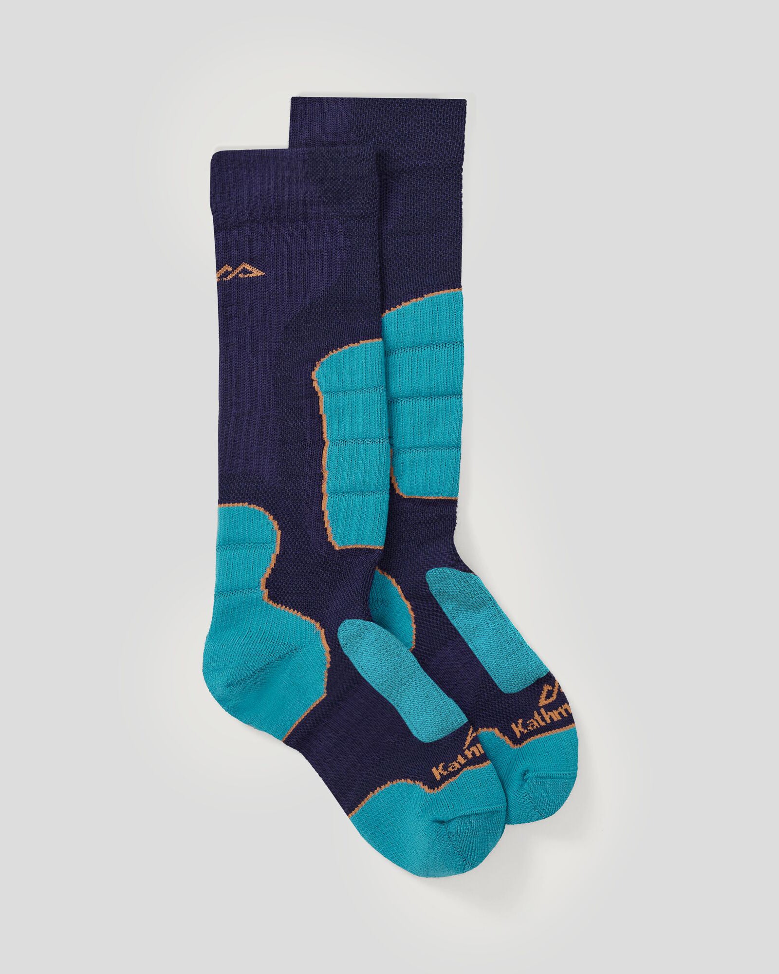 Kids' Snow Sport Socks - Dark Horizon/Eddy/Squash – Kathmandu AU