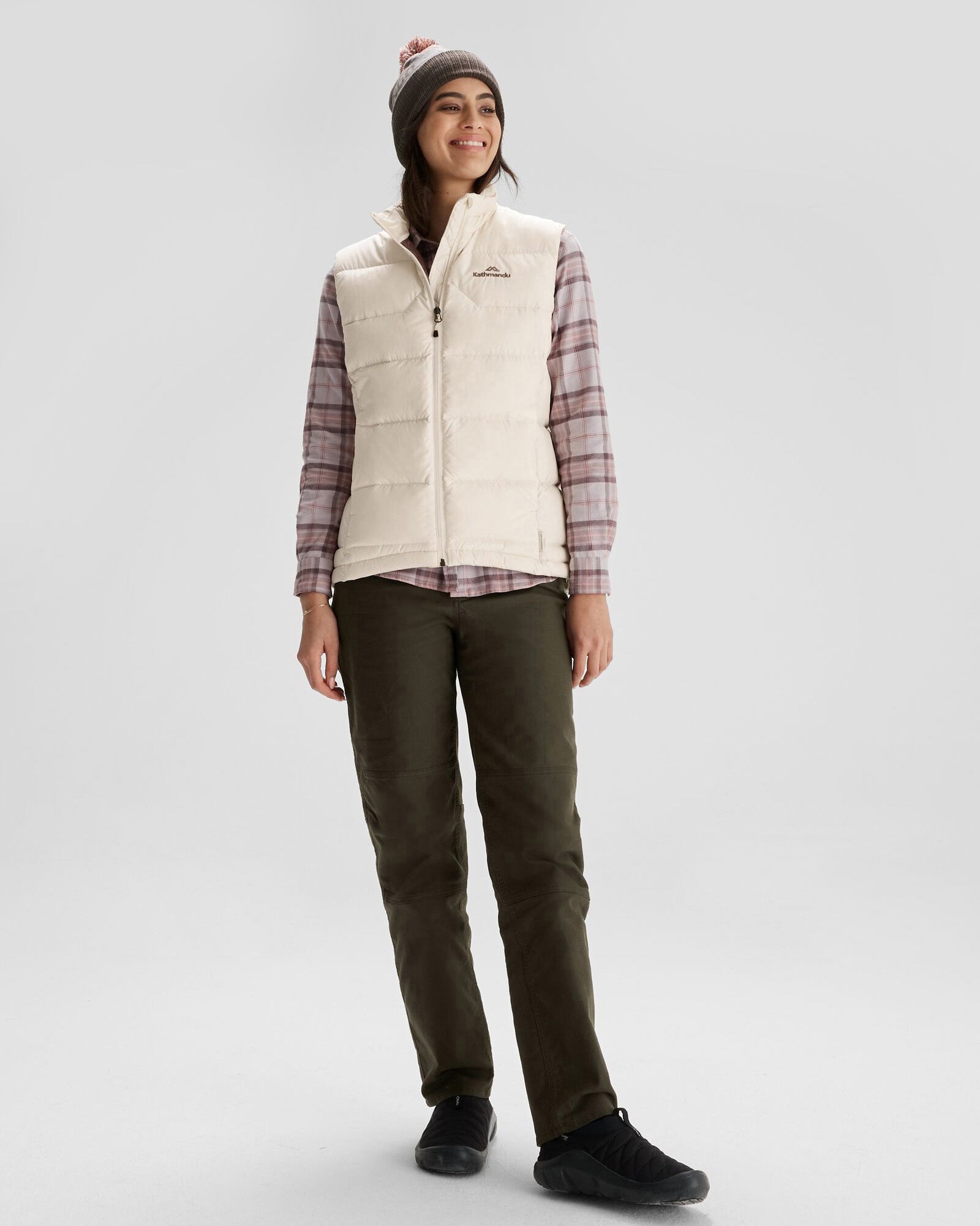 Women's Epiq Down Vest - Natural – Kathmandu AU