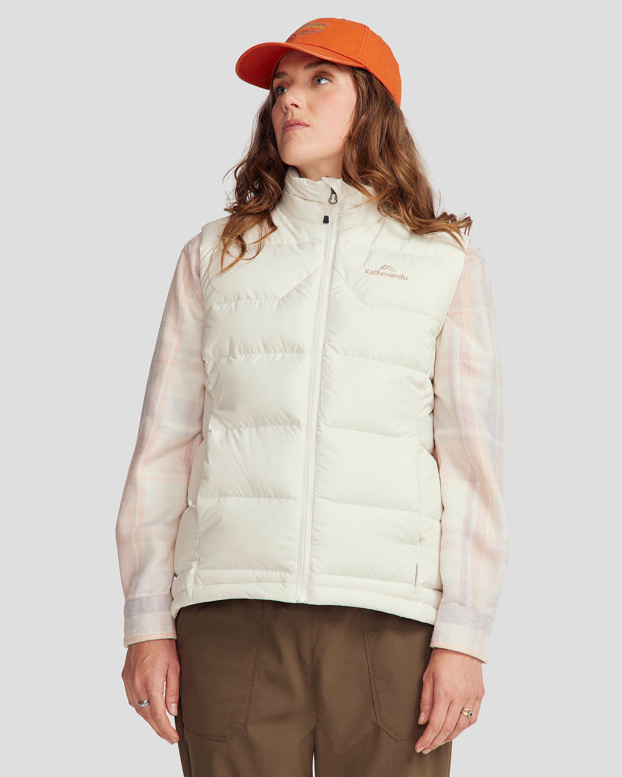 Women's Epiq Down Vest - Natural/Mineral – Kathmandu AU