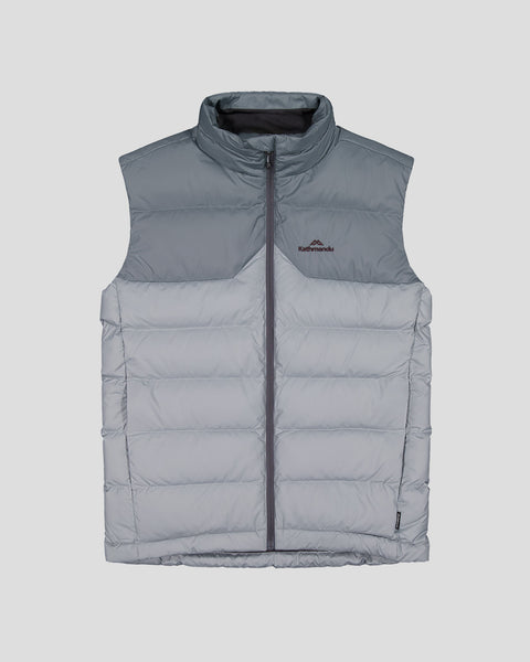 Men's Epiq Down Vest - Moon/Light Moon – Kathmandu AU