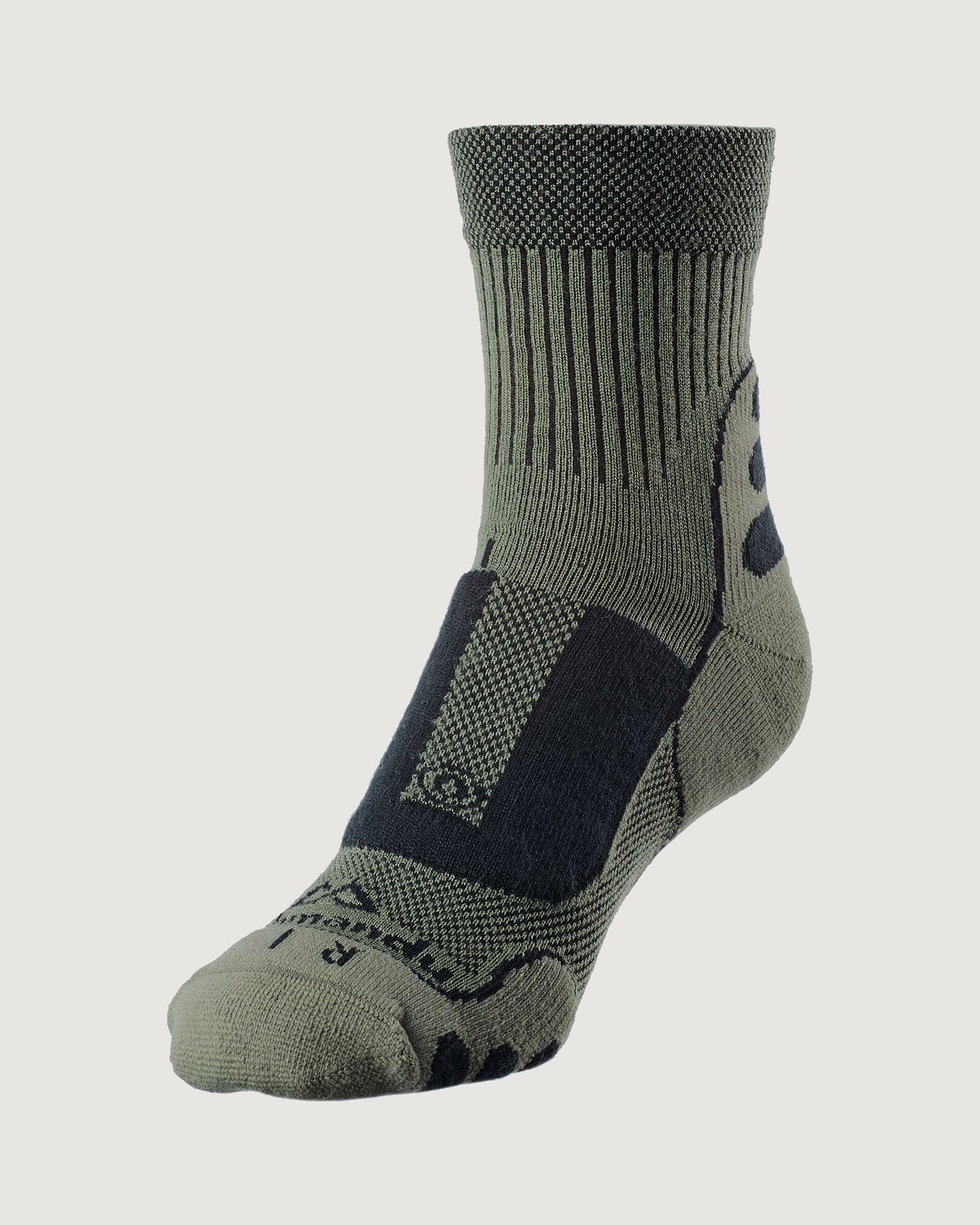 NuYarn Ergonomic Quarter Crew Hiking Socks - Moss – Kathmandu AU
