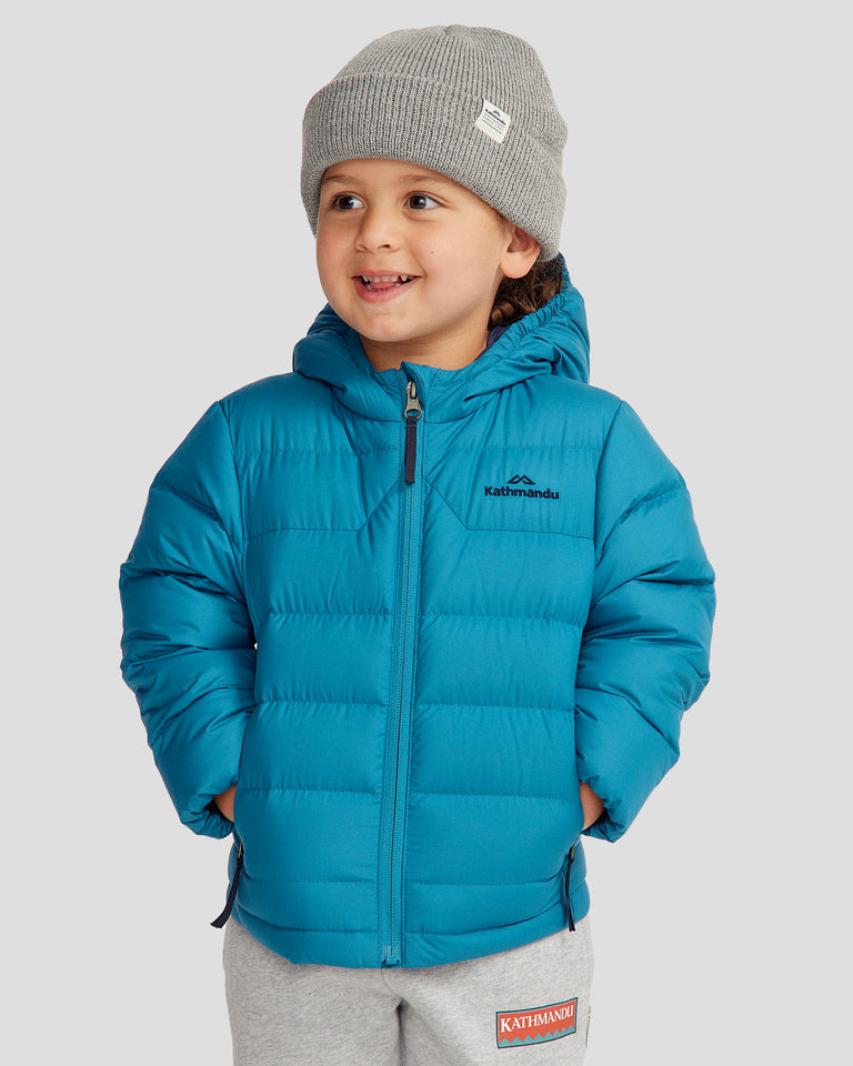 Kids' Epiq Down Jacket - Dark Eddy – Kathmandu AU