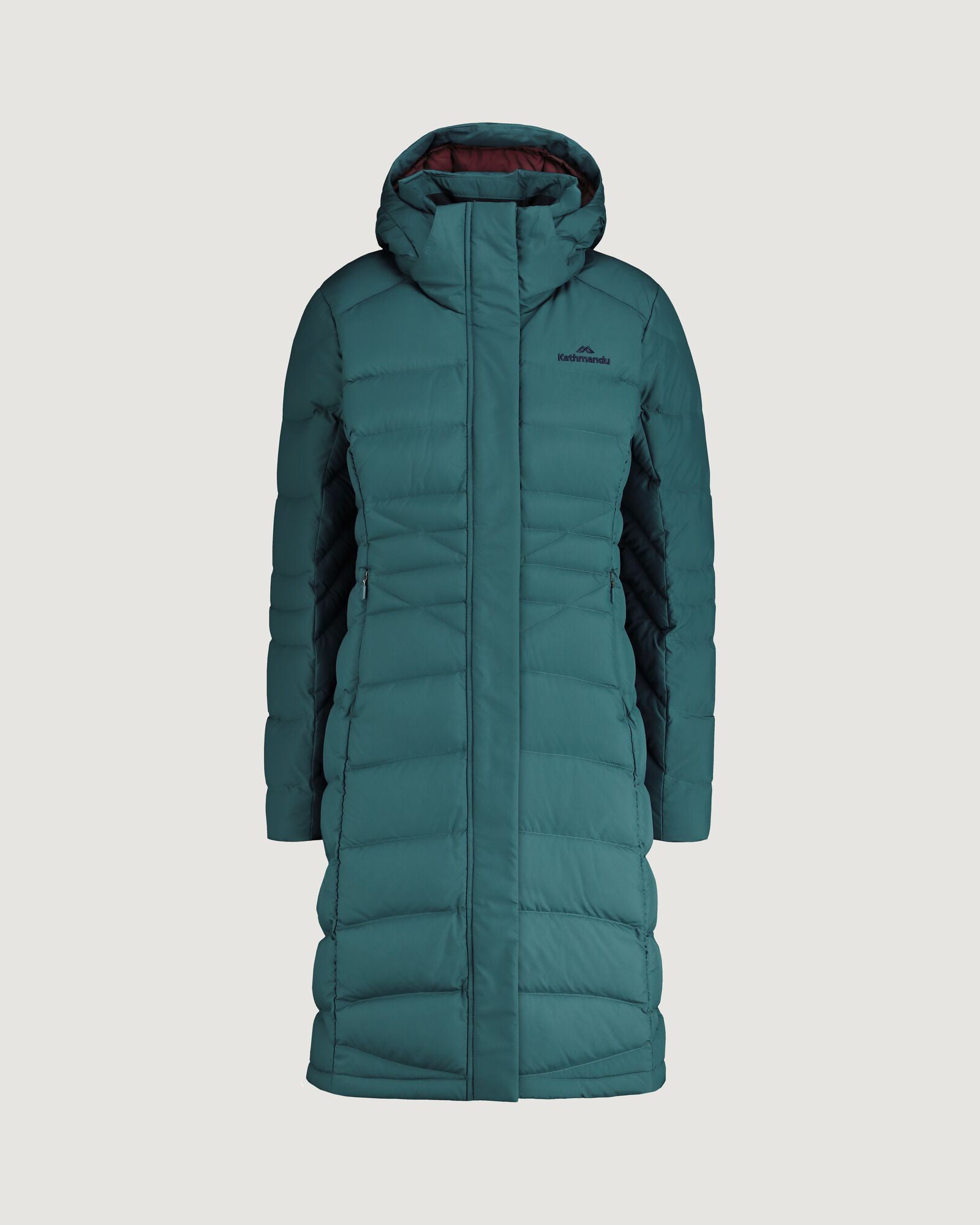 Women's Winterburn Down Parka Jacket - Deep Lagoon – Kathmandu AU