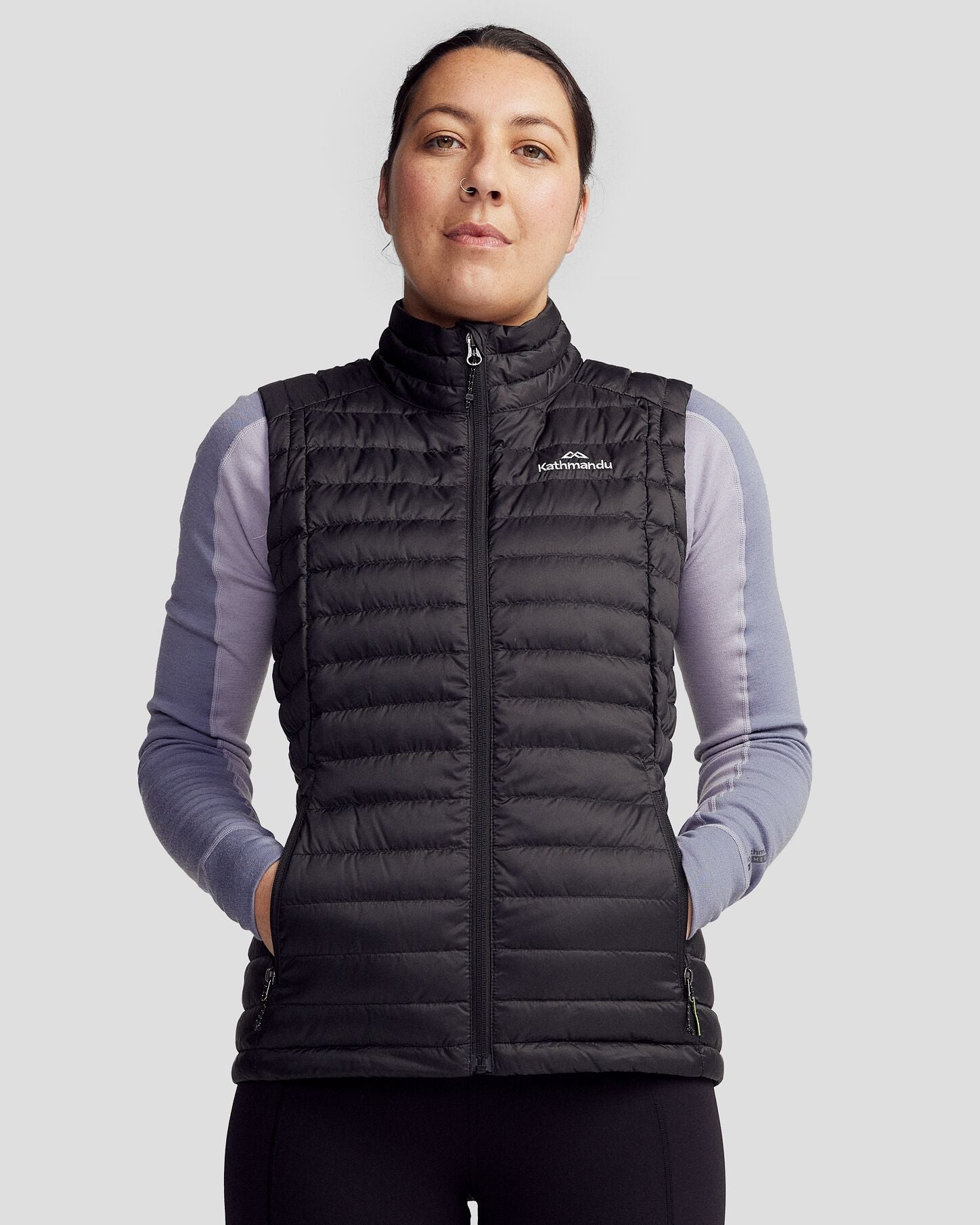 Women's Heli Down Vest - Black – Kathmandu AU