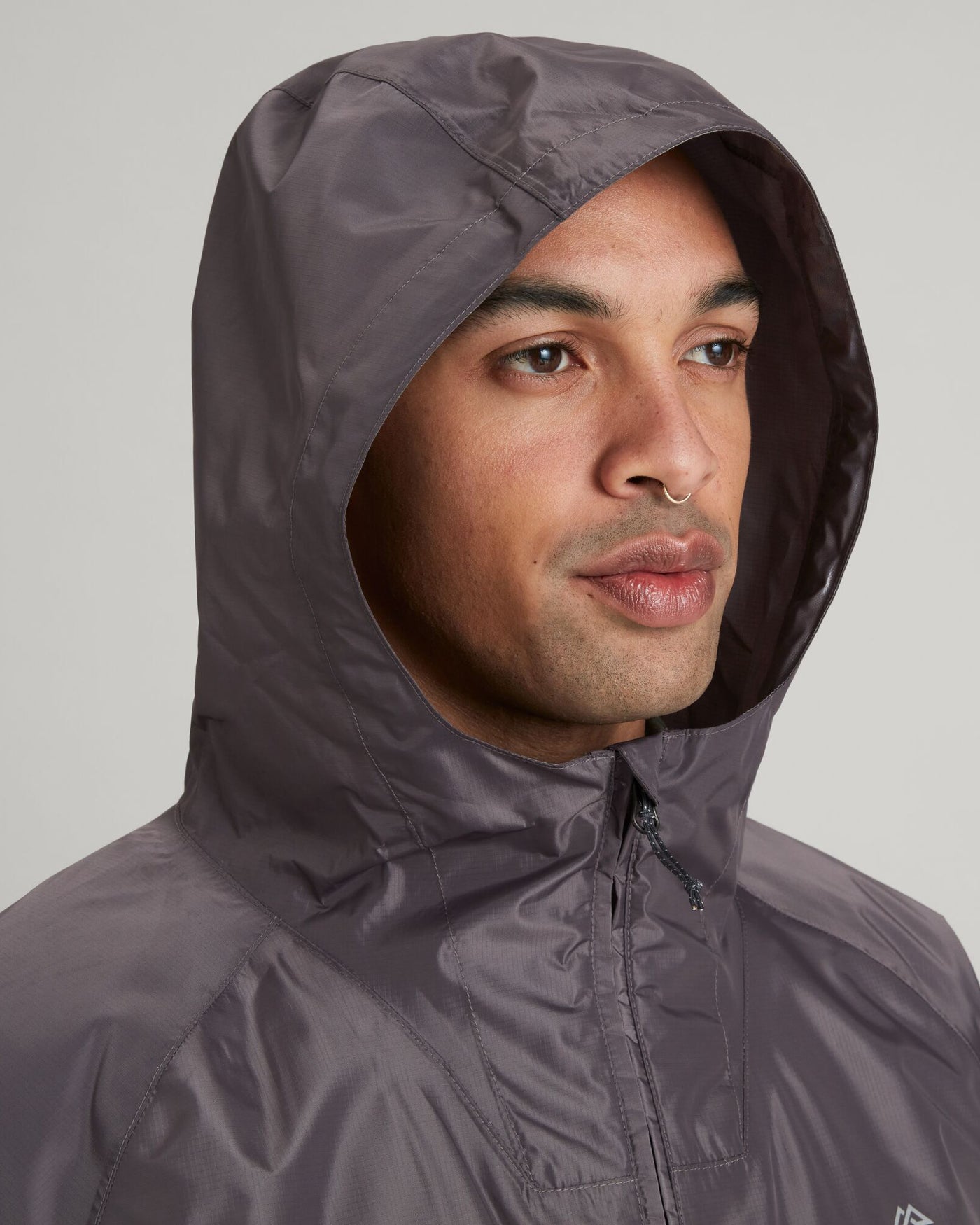 Men's Pocket-it 2-layer Rain Jacket - Light Quartz – Kathmandu AU