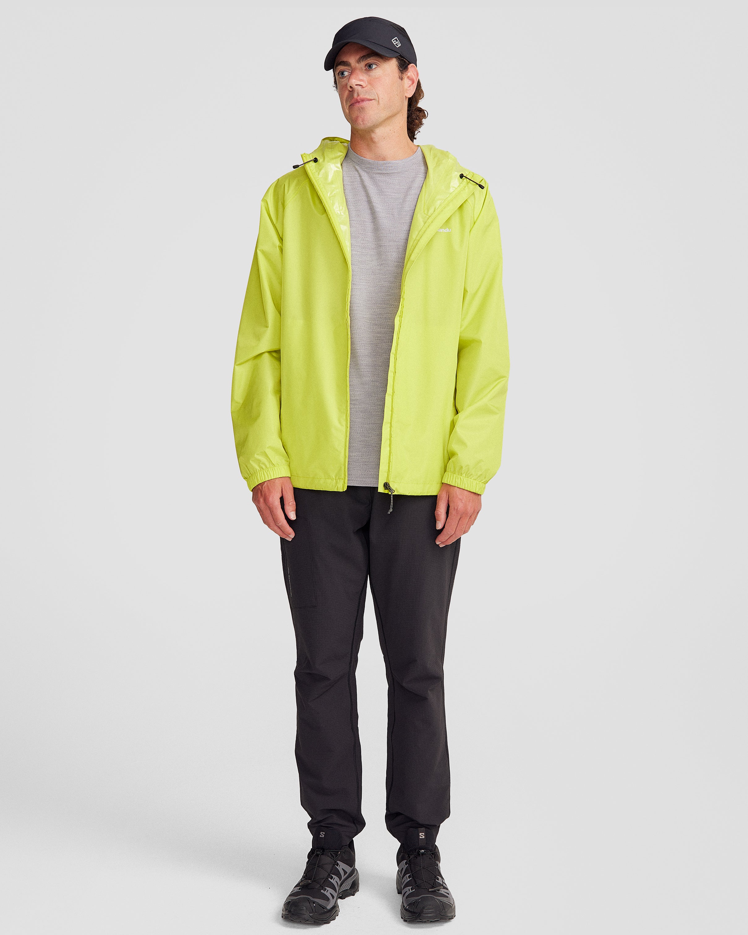 Pocket-it 2L Men's Rain Jacket v4 - Bright Moss – Kathmandu AU