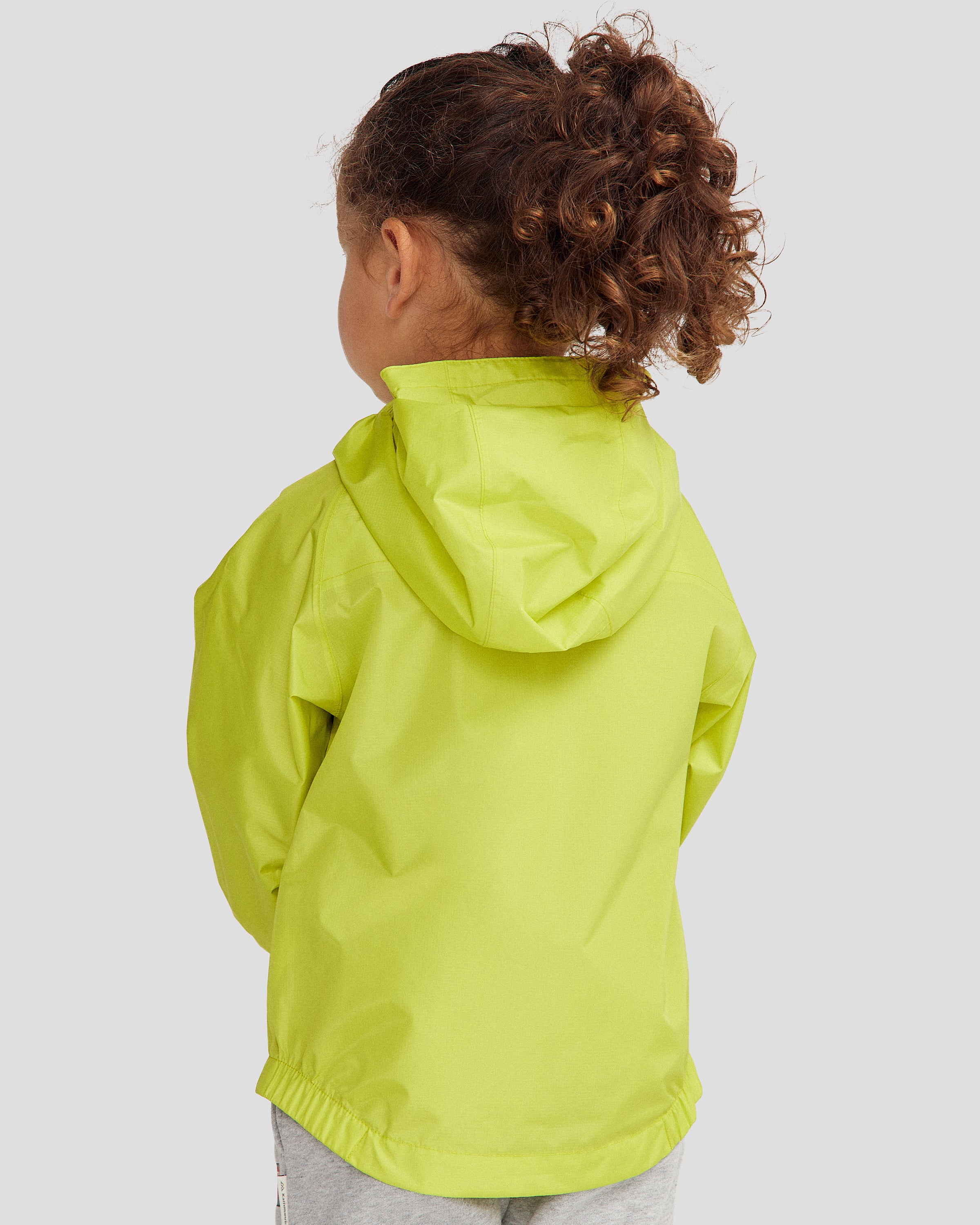 Kids Pocket-it 2L Rain Jacket v4 - Bright Moss – Kathmandu AU