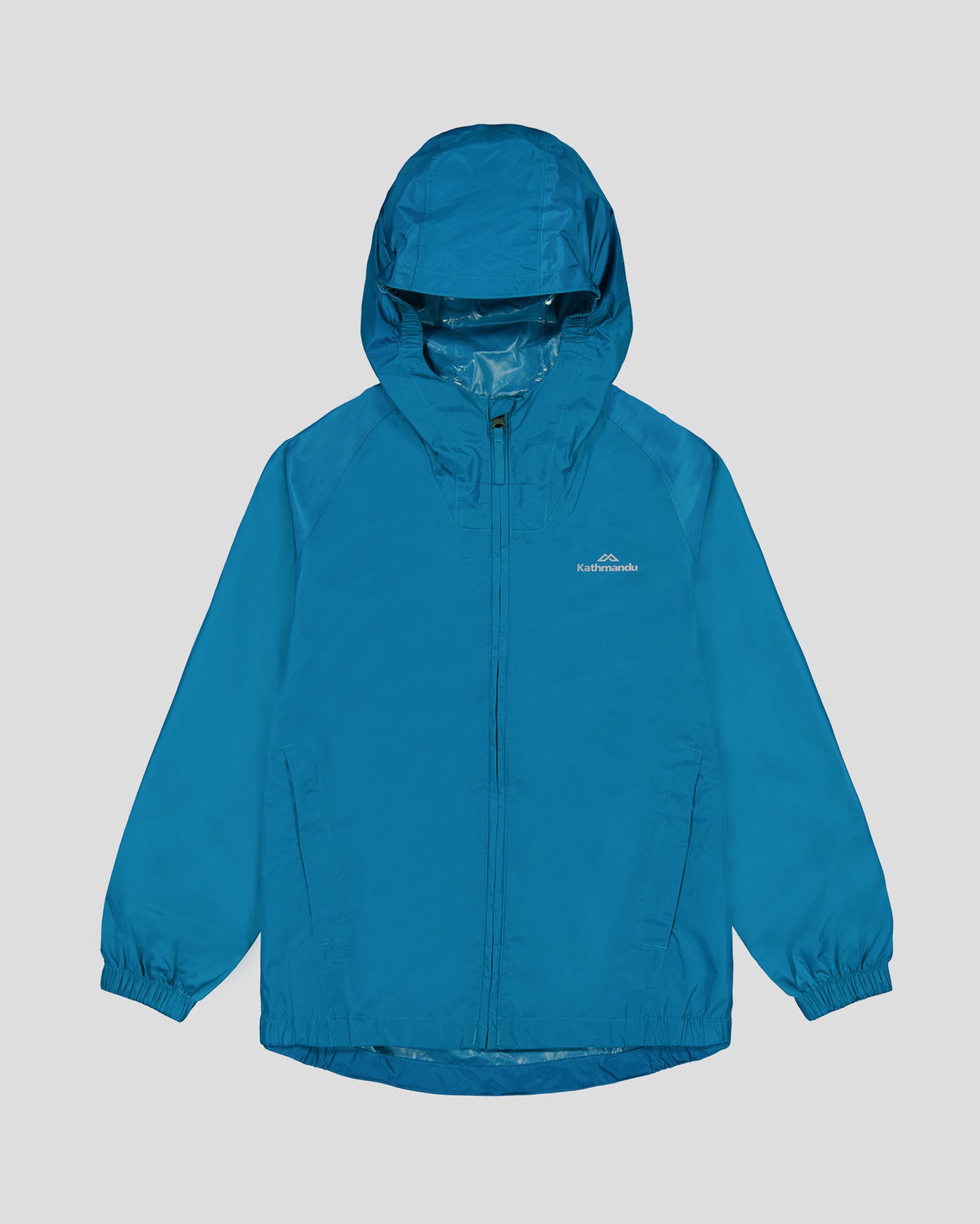 Youth Pocket-it 2-layer Rain Jacket - Dark Eddy – Kathmandu AU