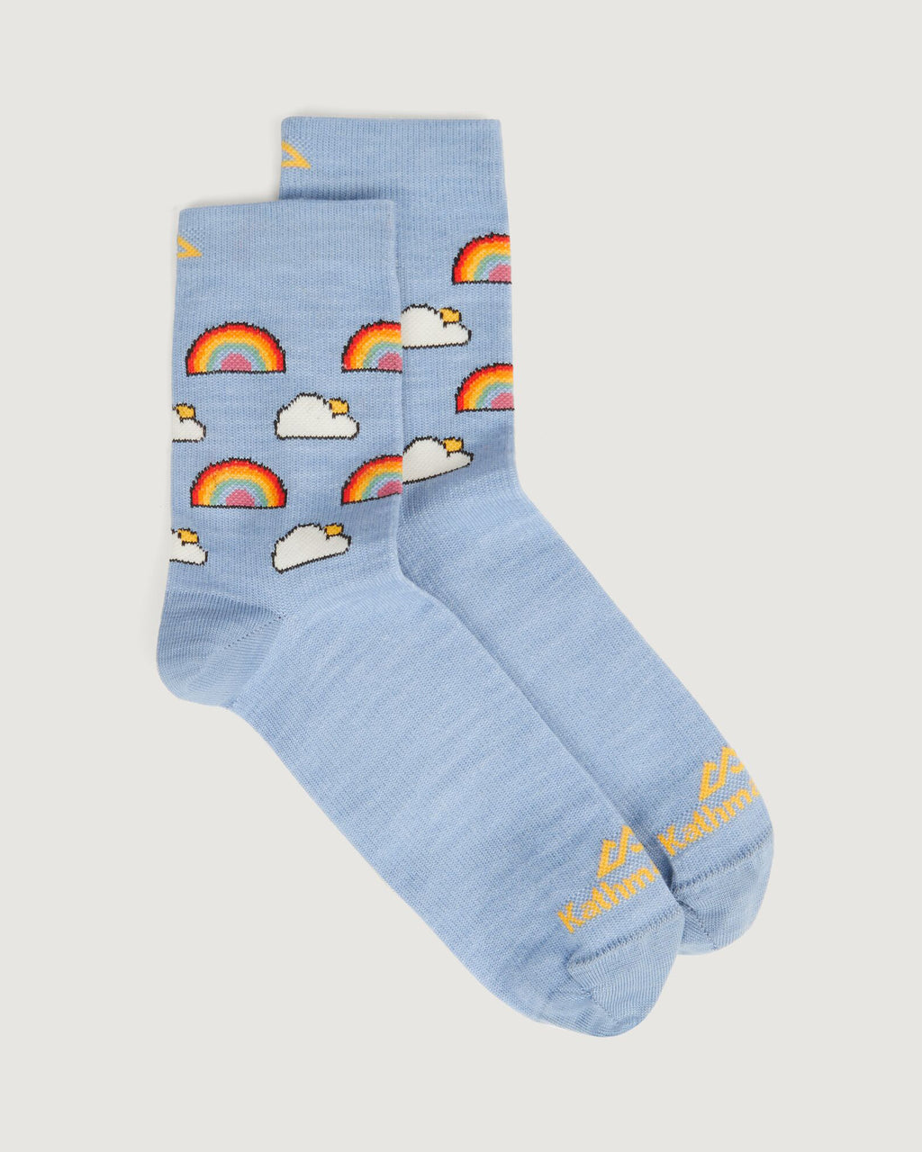 MerinoLINK Federate Socks - Ripple Rainbow Print – Kathmandu AU
