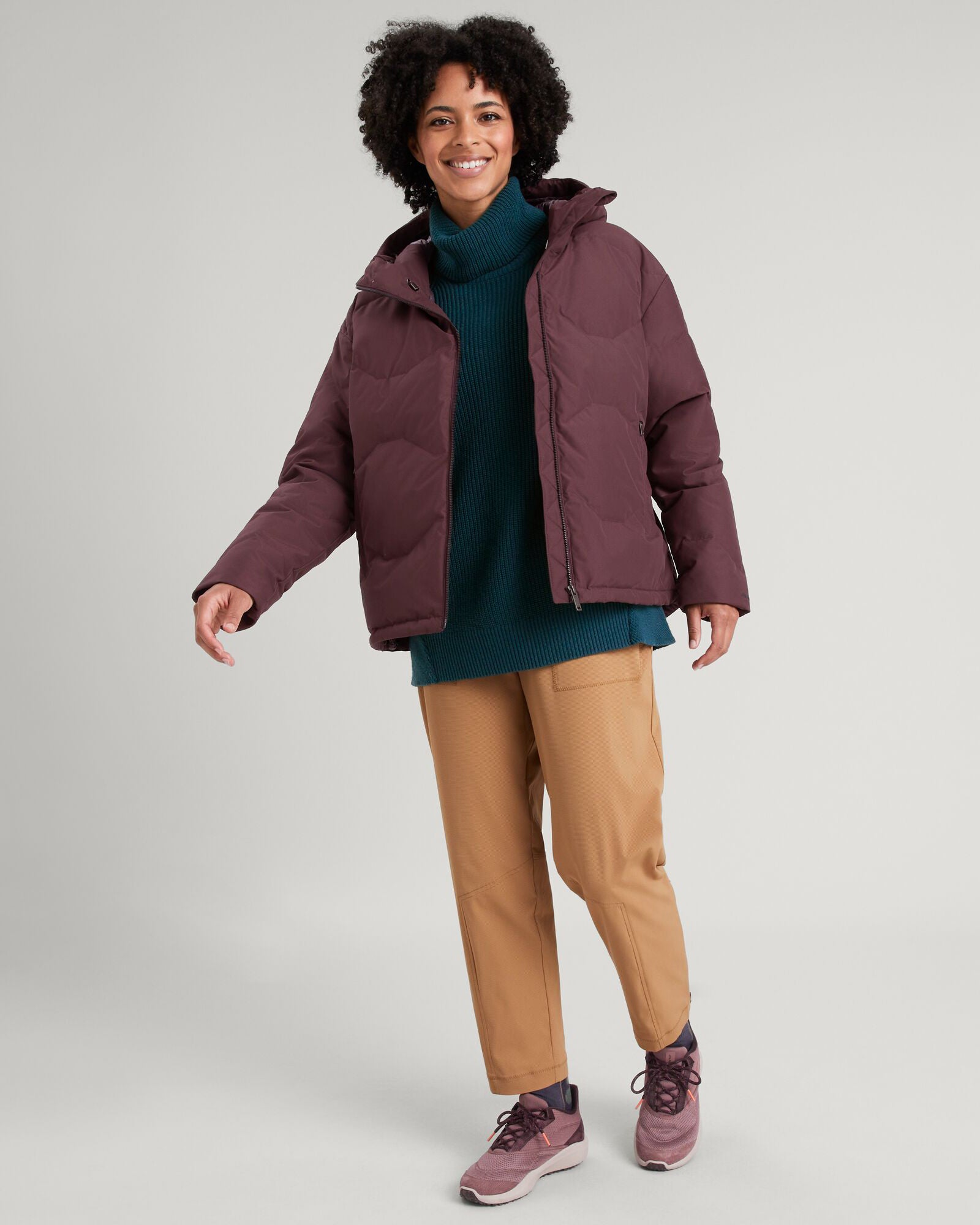 Women's Frisco X Hooded Down Jacket - Pony – Kathmandu AU