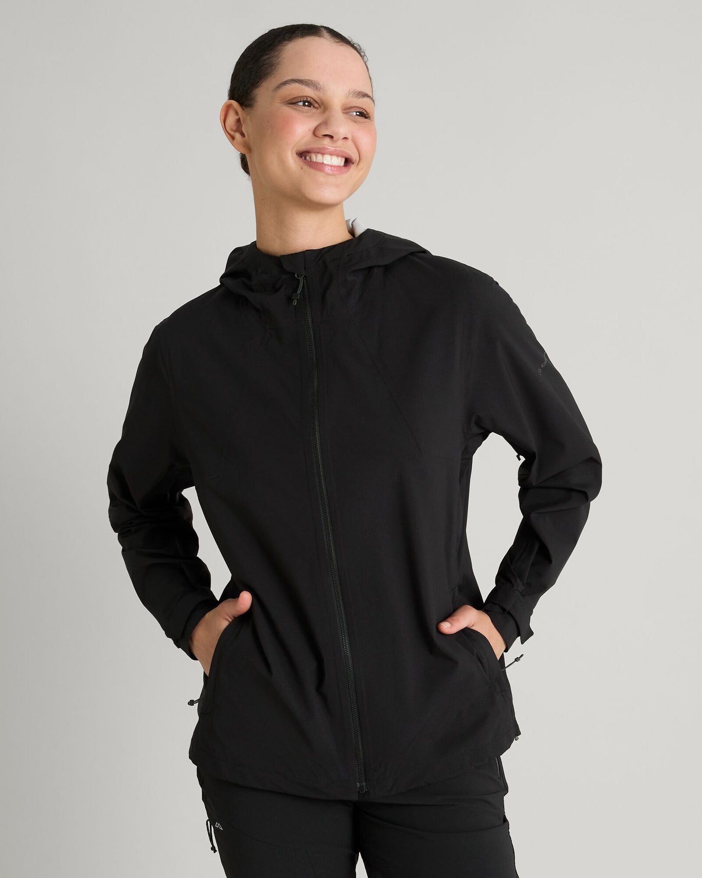 Women's Trailhead Stretch 2.5-layer Rain Jacket - Black Stingray ...