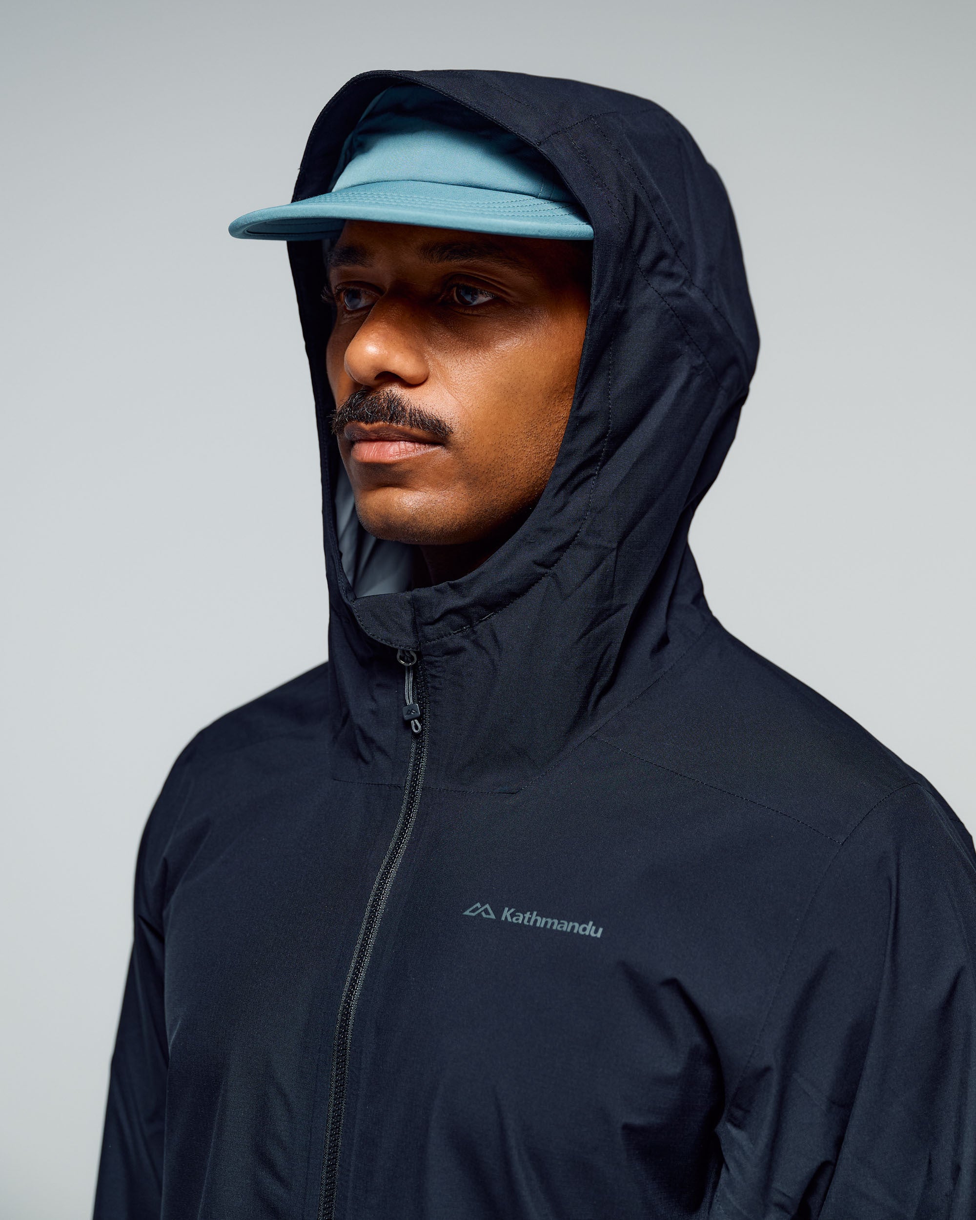 Men's Trailhead Stretch 2.5-layer Rain Jacket - Black Stingray ...