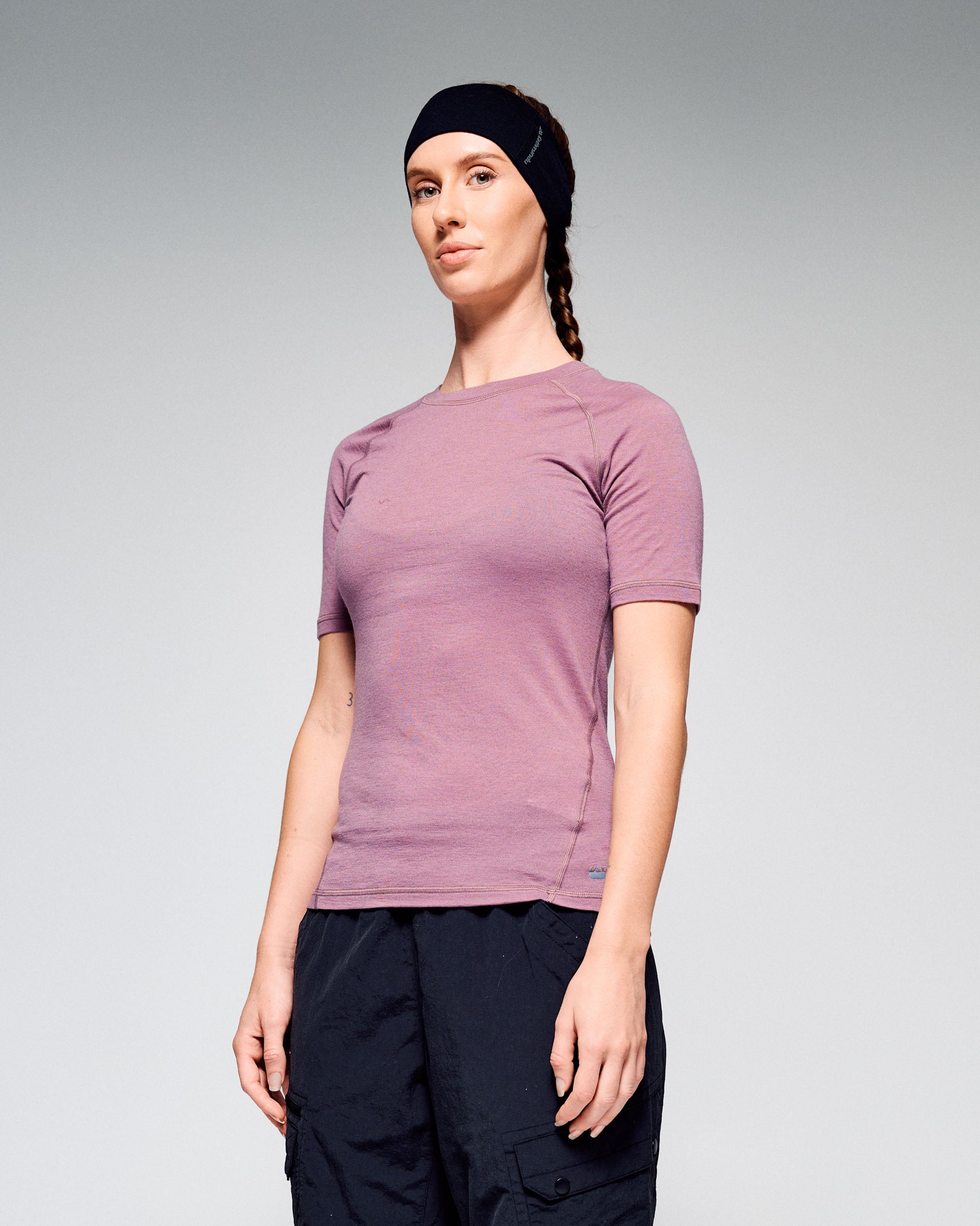 Women's K-Merino 125 Baselayer S/S Tee - Dark Thistle – Kathmandu AU