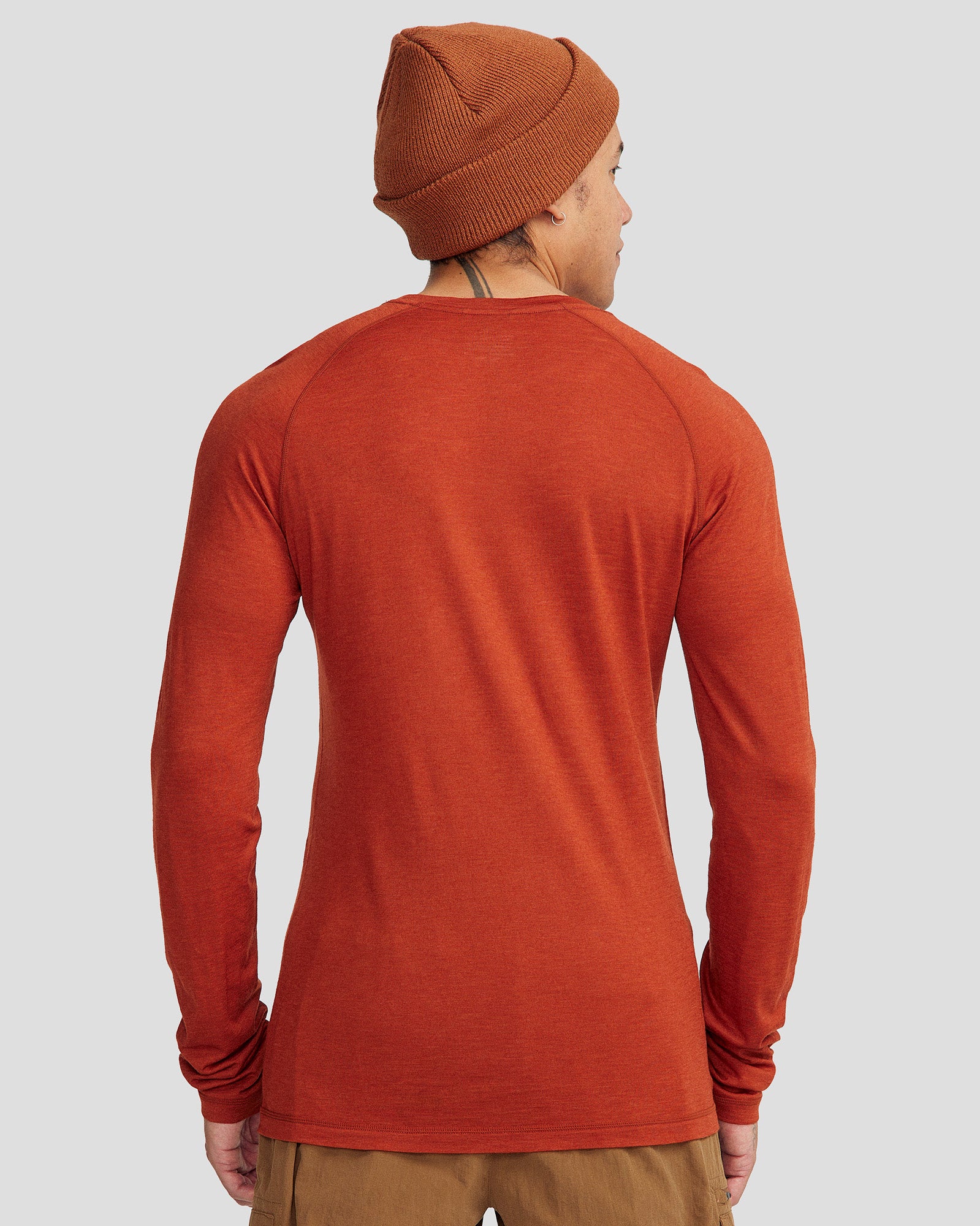 Men's K-Merino 125 Baselayer Top - Redwood – Kathmandu AU