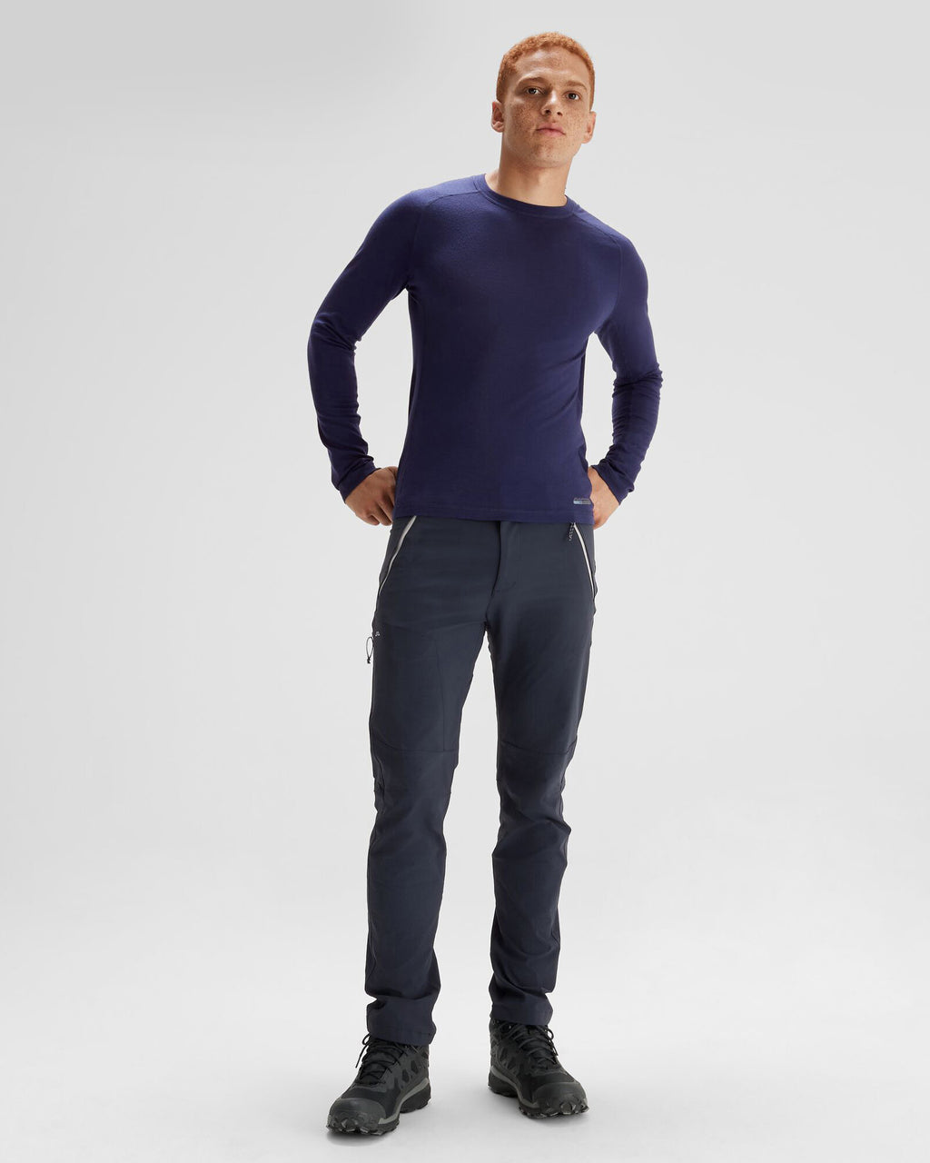 Men's K-Merino 125 Baselayer Top - Dark Horizon – Kathmandu AU