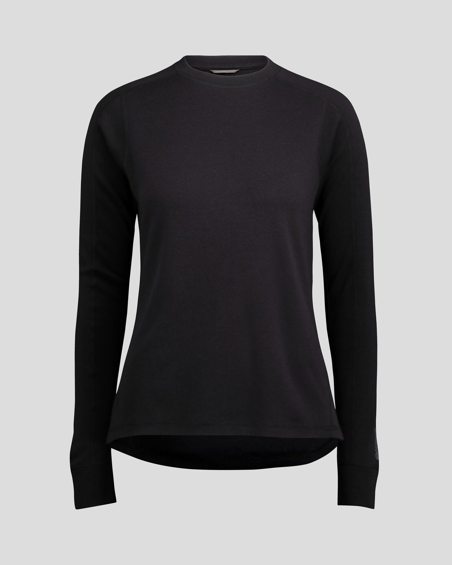 Women's K-Merino 250 Long Sleeve Top - Black Stingray – Kathmandu AU