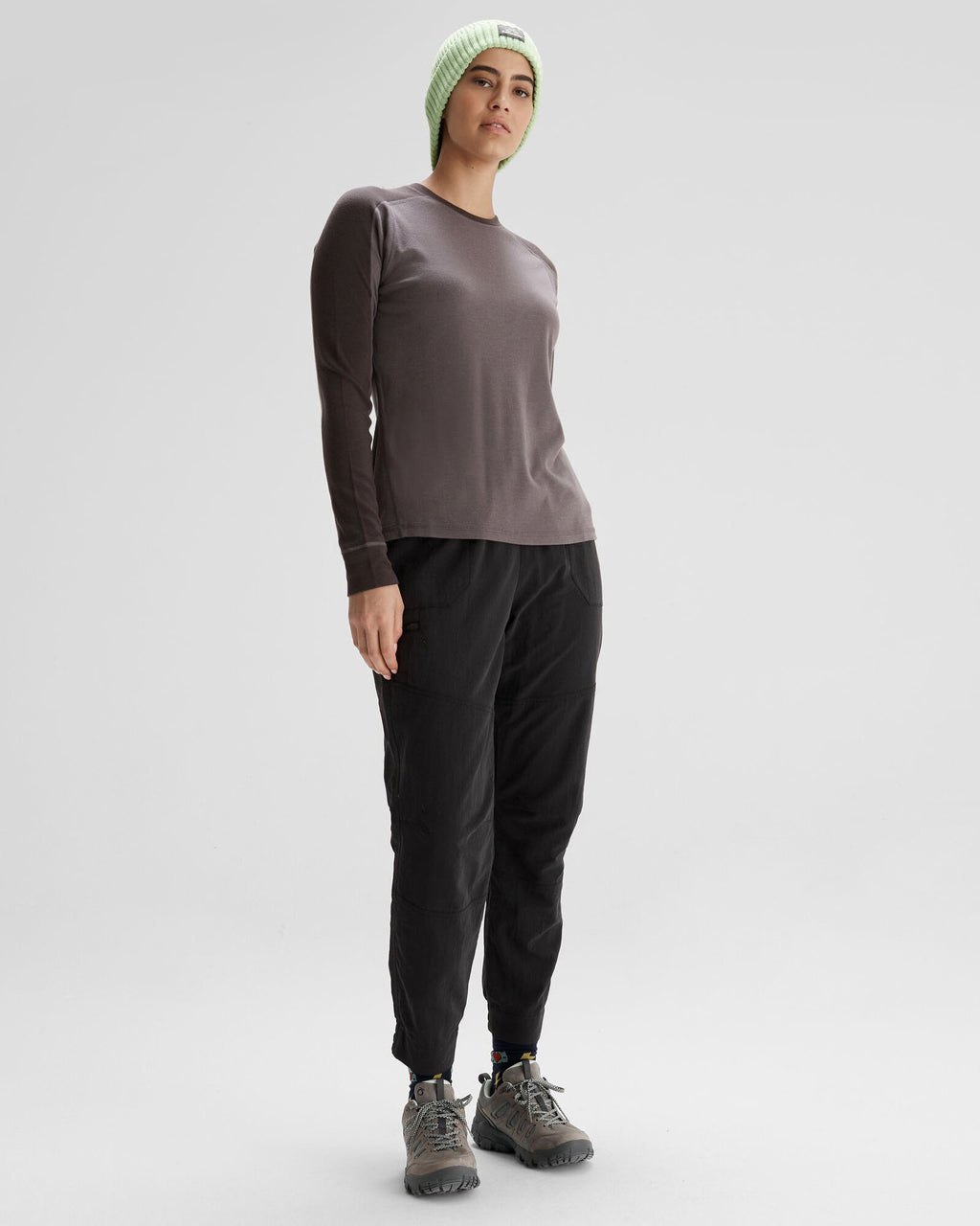 Women's K-Merino 250 Long Sleeve Top - Light Quartz/Dark Quartz ...