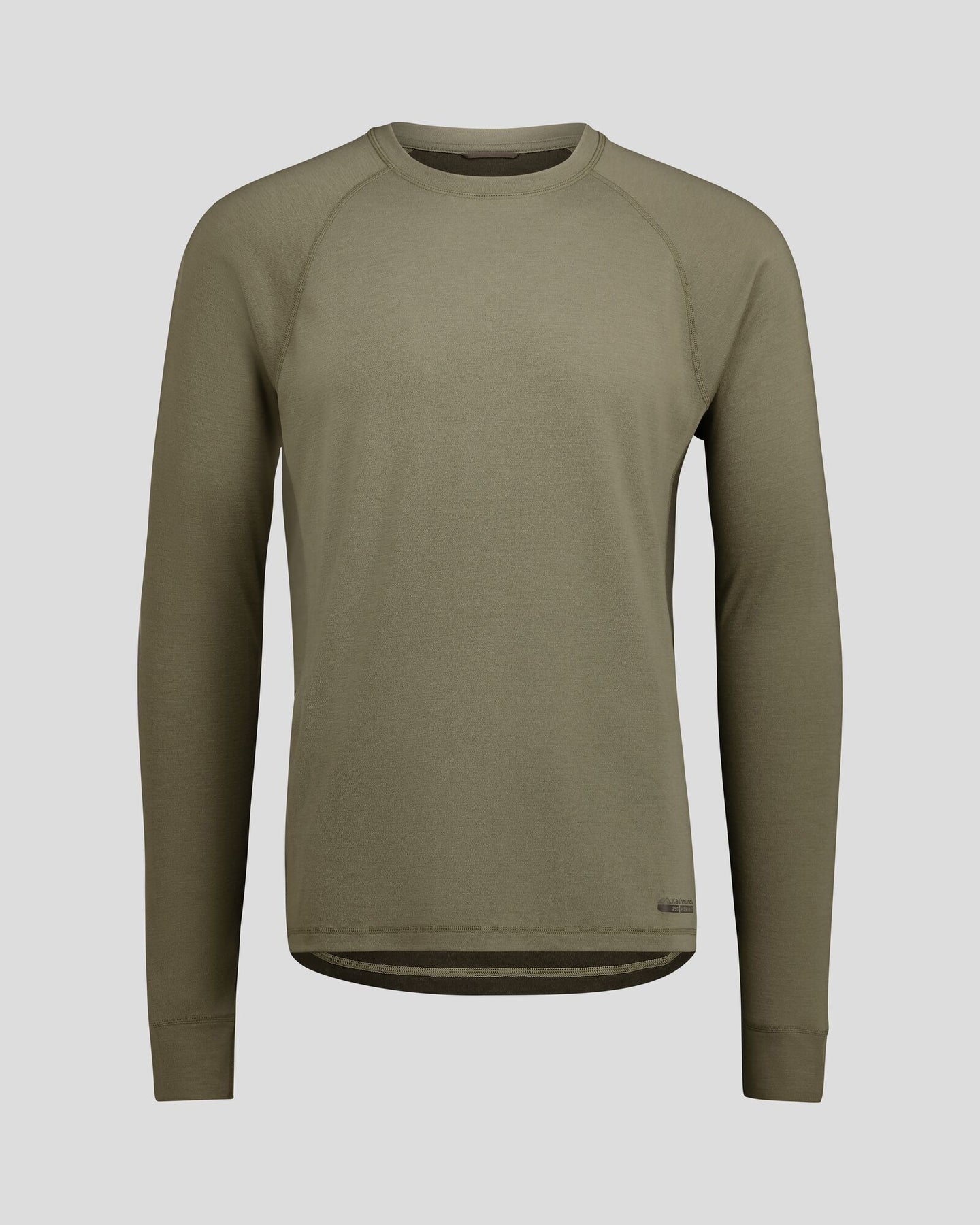 Men's K-Merino 250 Long Sleeve Top - Beech/Dark Moss – Kathmandu AU
