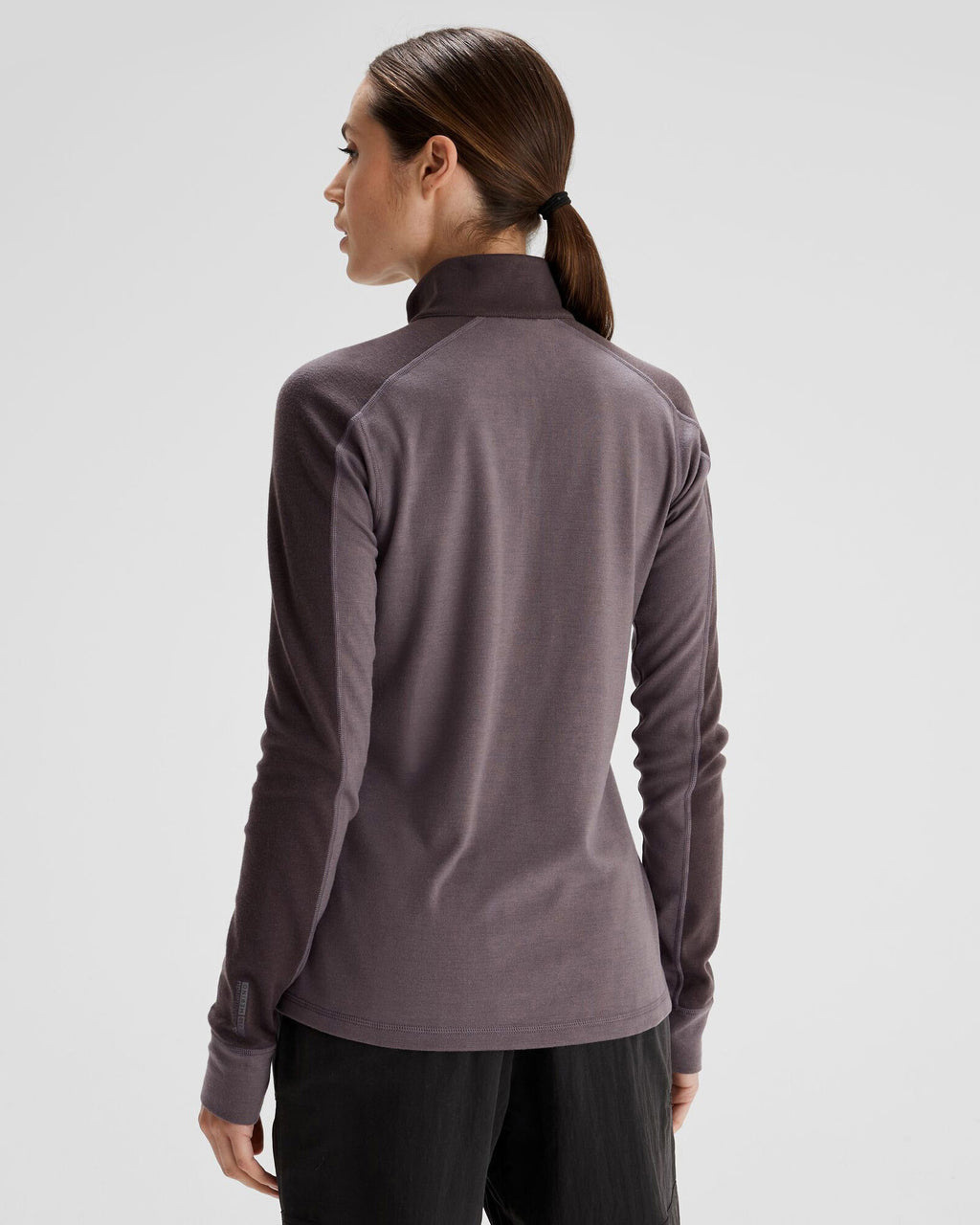 Women's K-Merino 250 Quarter Zip Top - Light Quartz/Dark Quartz ...