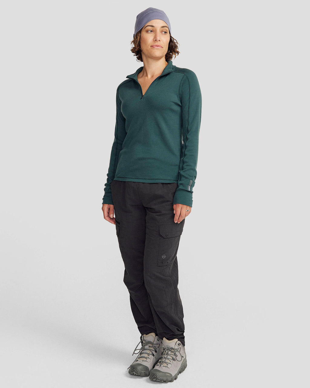 Women's K-Merino 250 Quarter Zip Top - Deep Forest – Kathmandu AU