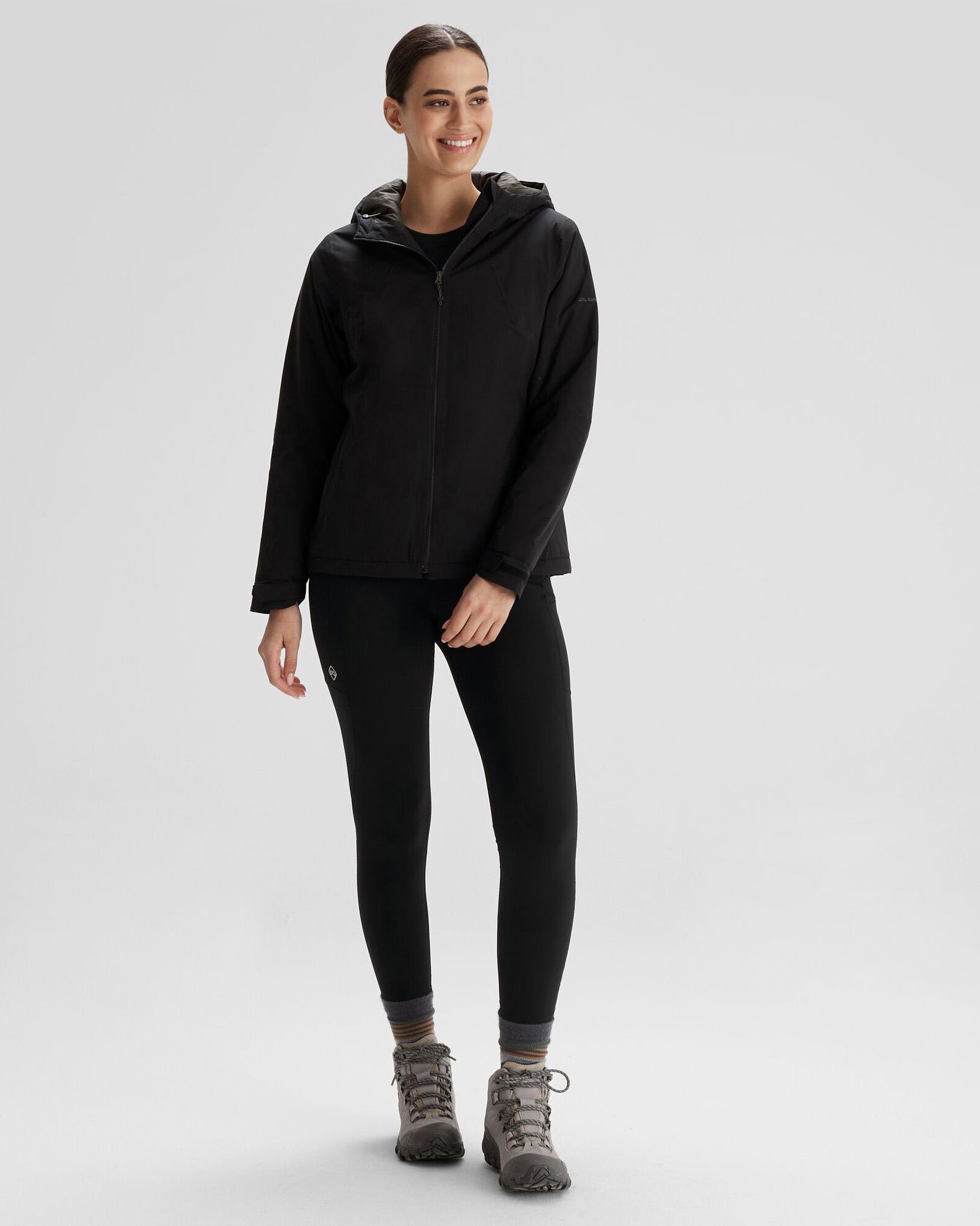 Women's Trailhead 2L Insulated Rain Jacket - Black Stingray – Kathmandu AU