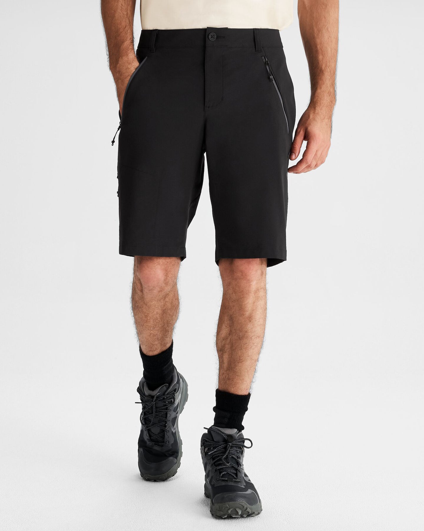 Men's Flinders 10 inch Shorts - Black – Kathmandu AU