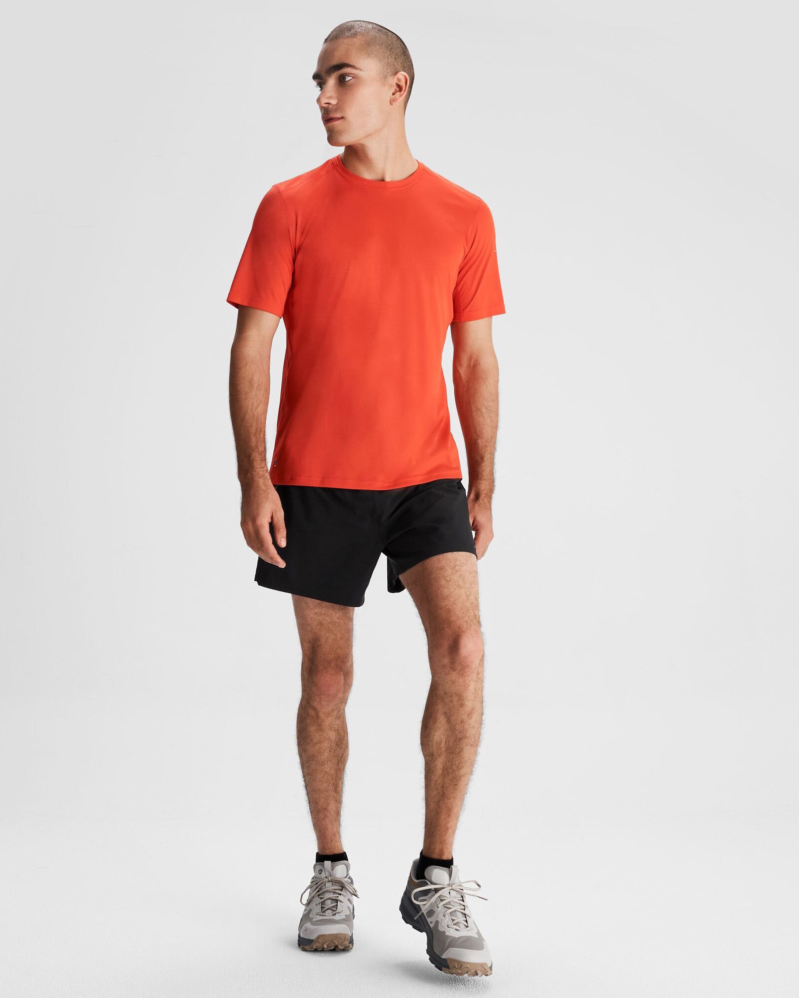 Men's Seeker T-shirt - Hut Orange – Kathmandu AU