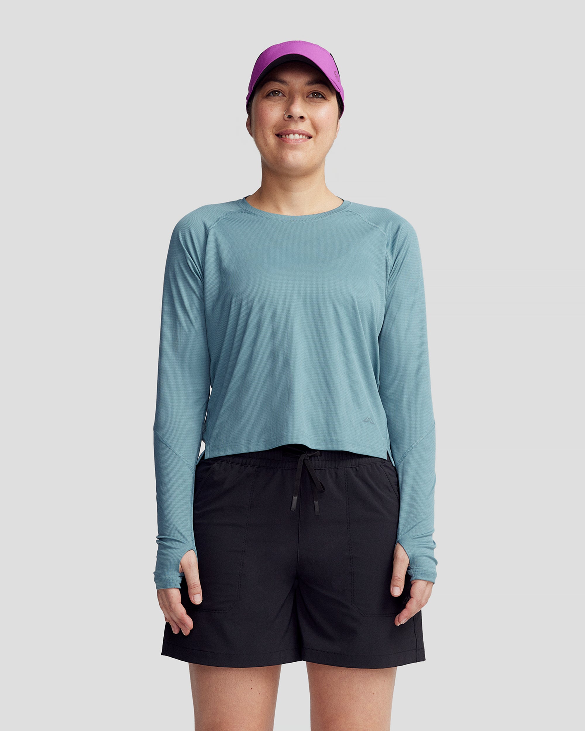 Women's SUN-Stopper LT Top - Washed Blue – Kathmandu AU