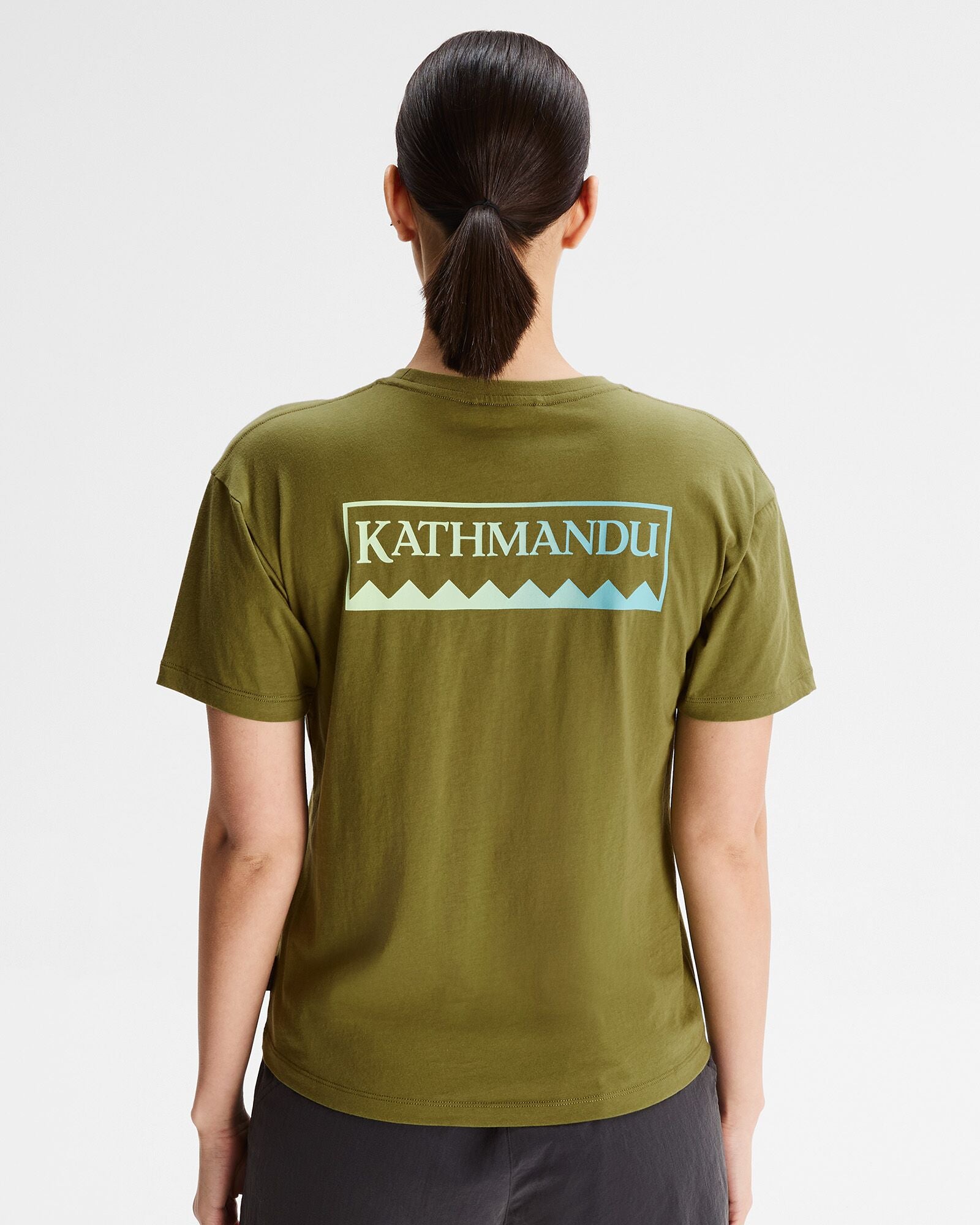 Women's Heritage Organic Cotton T-shirt - Dark Fern – Kathmandu AU
