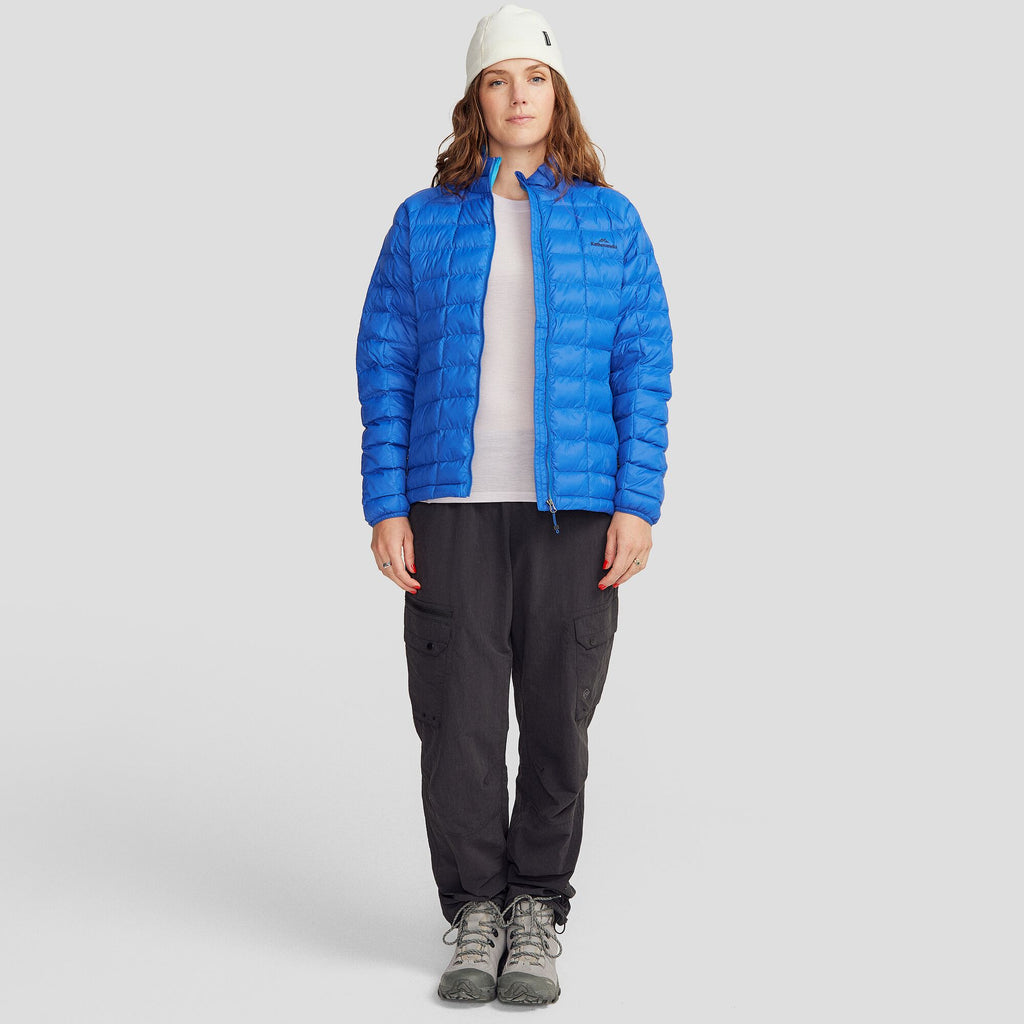 Women's Heli Insulated Jacket - Peak Blue – Kathmandu AU