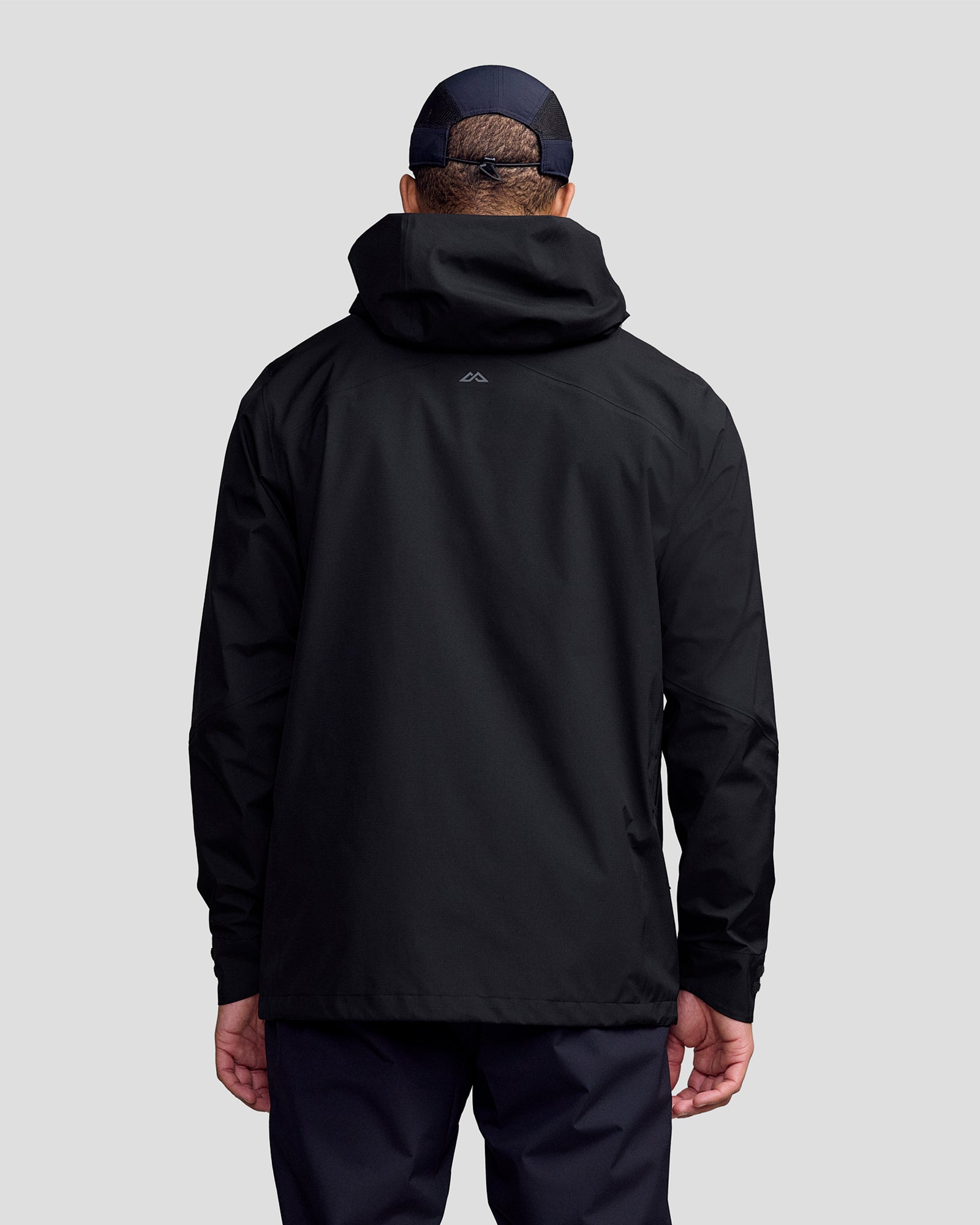 Men's Ridge 3L GORE-TEX Rain Jacket - Black Stingray – Kathmandu AU