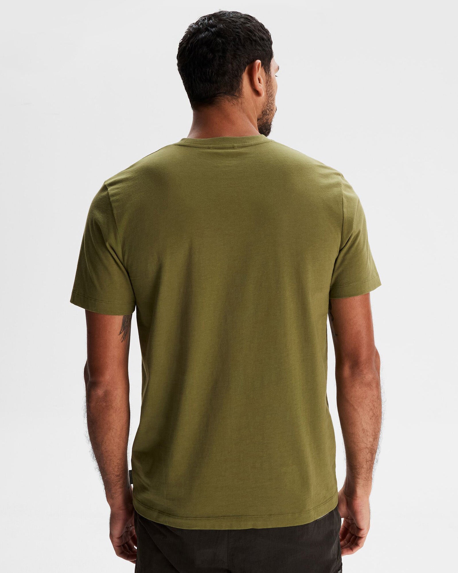 Men's Kathmandu Logo 70's Organic Cotton T-shirt - Dark Fern – Kathmandu AU