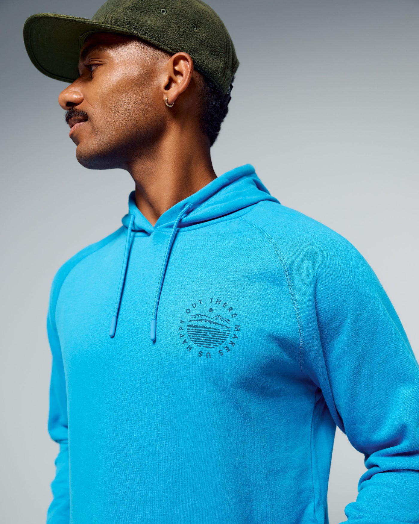 Men's OT Logo LT BB Hoodie - Sea Blue – Kathmandu AU