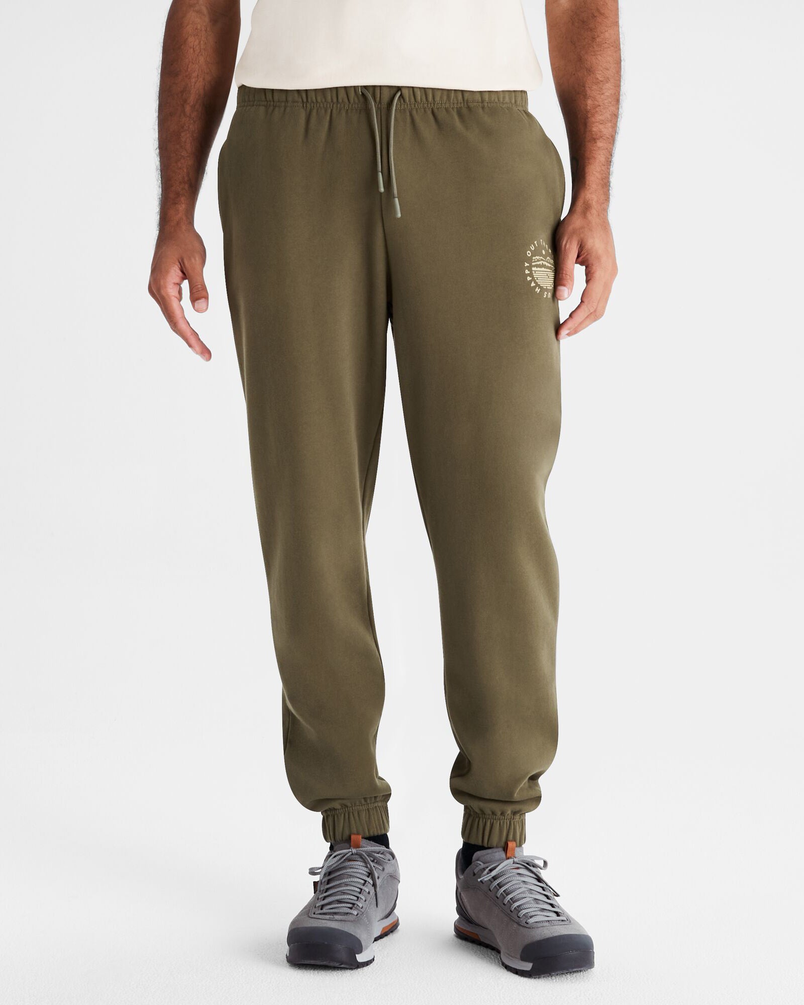Men's OT Logo LT BB Jogger Pants - Light Moss – Kathmandu AU