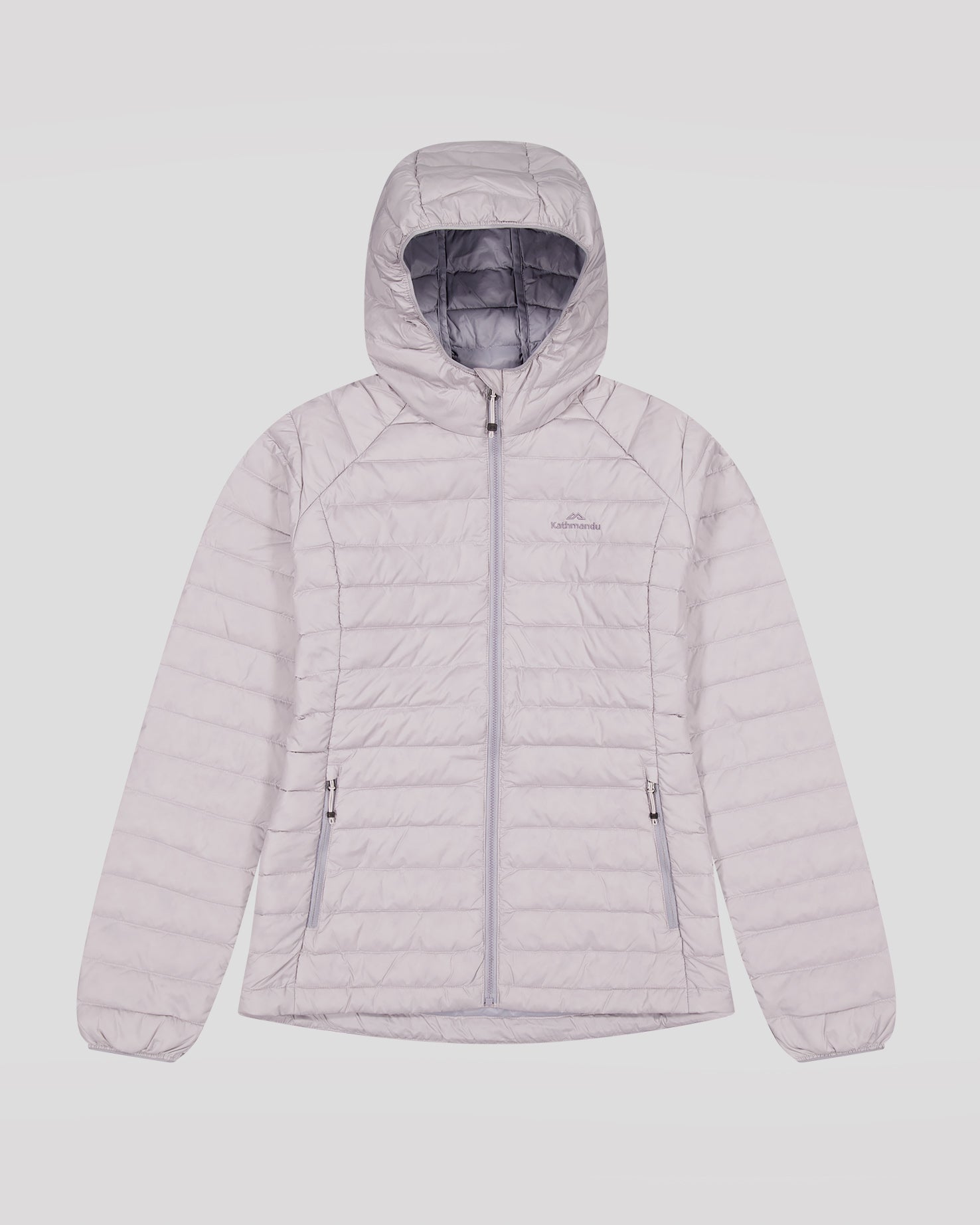 Women's Heli Down Hooded Jacket v3 - Dove – Kathmandu AU