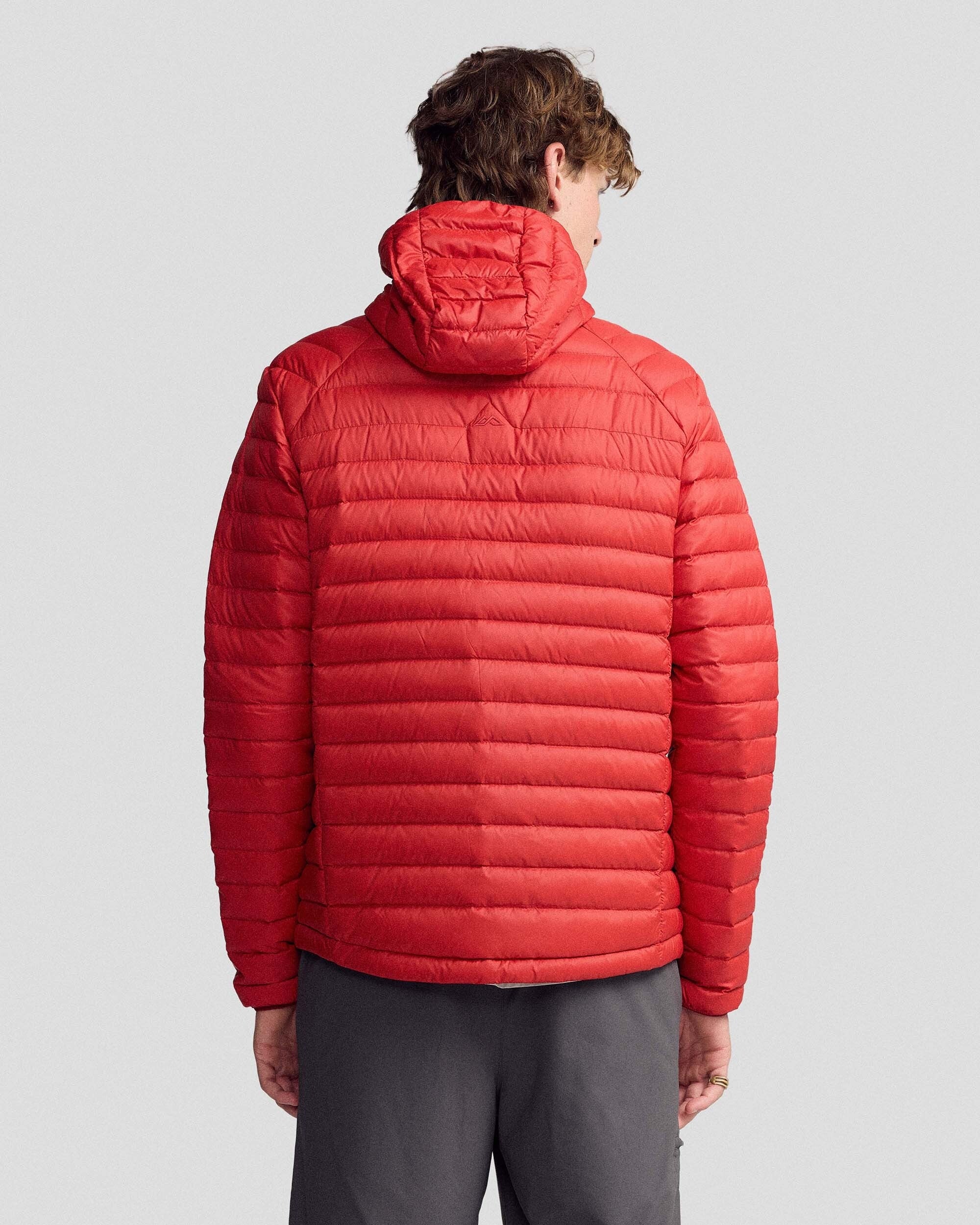 Men's Heli Down Hooded Jacket v3 - Spicy Chilli Pepper – Kathmandu AU