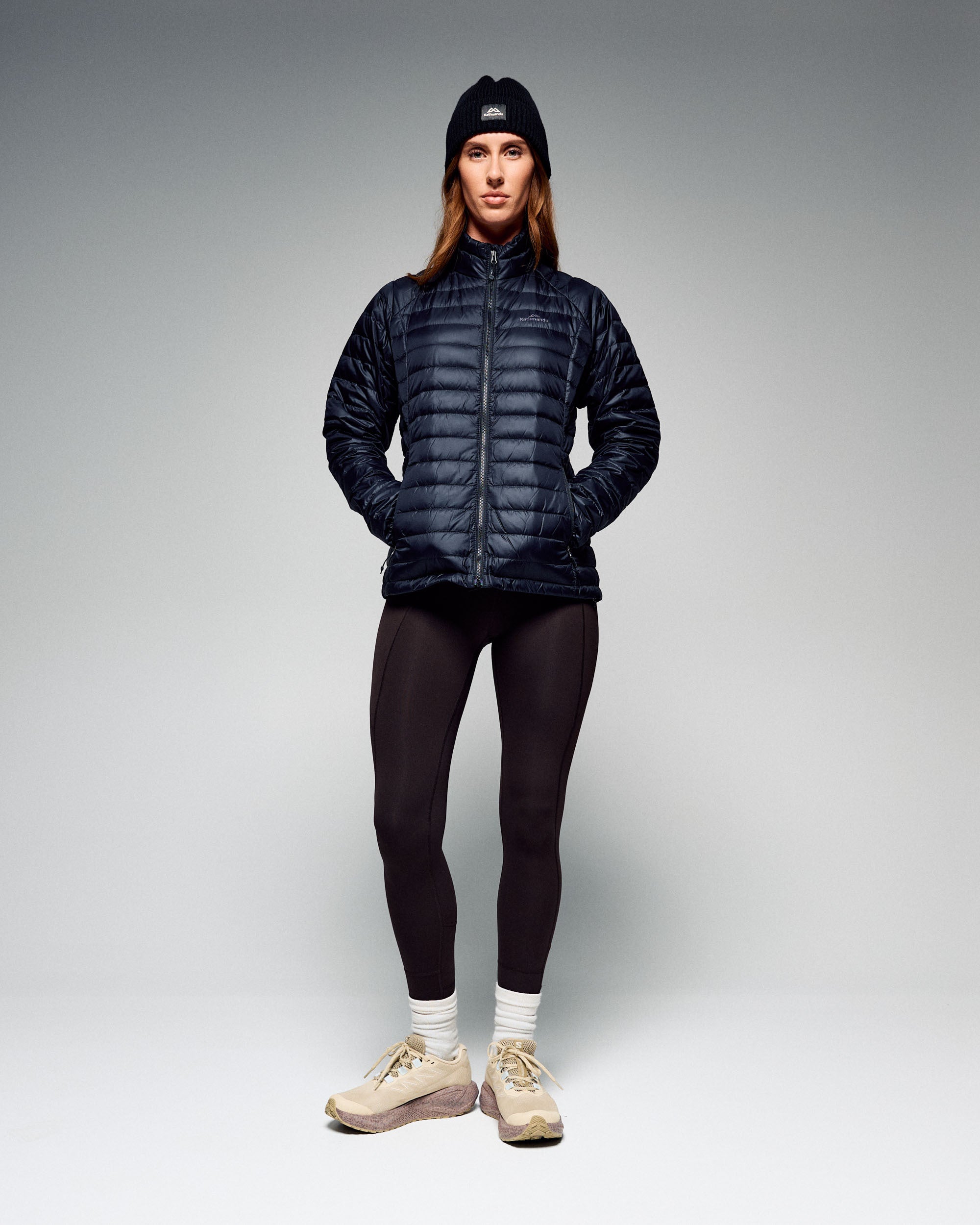 Women's Heli Down Jacket 4.0 - Black Stingray – Kathmandu AU