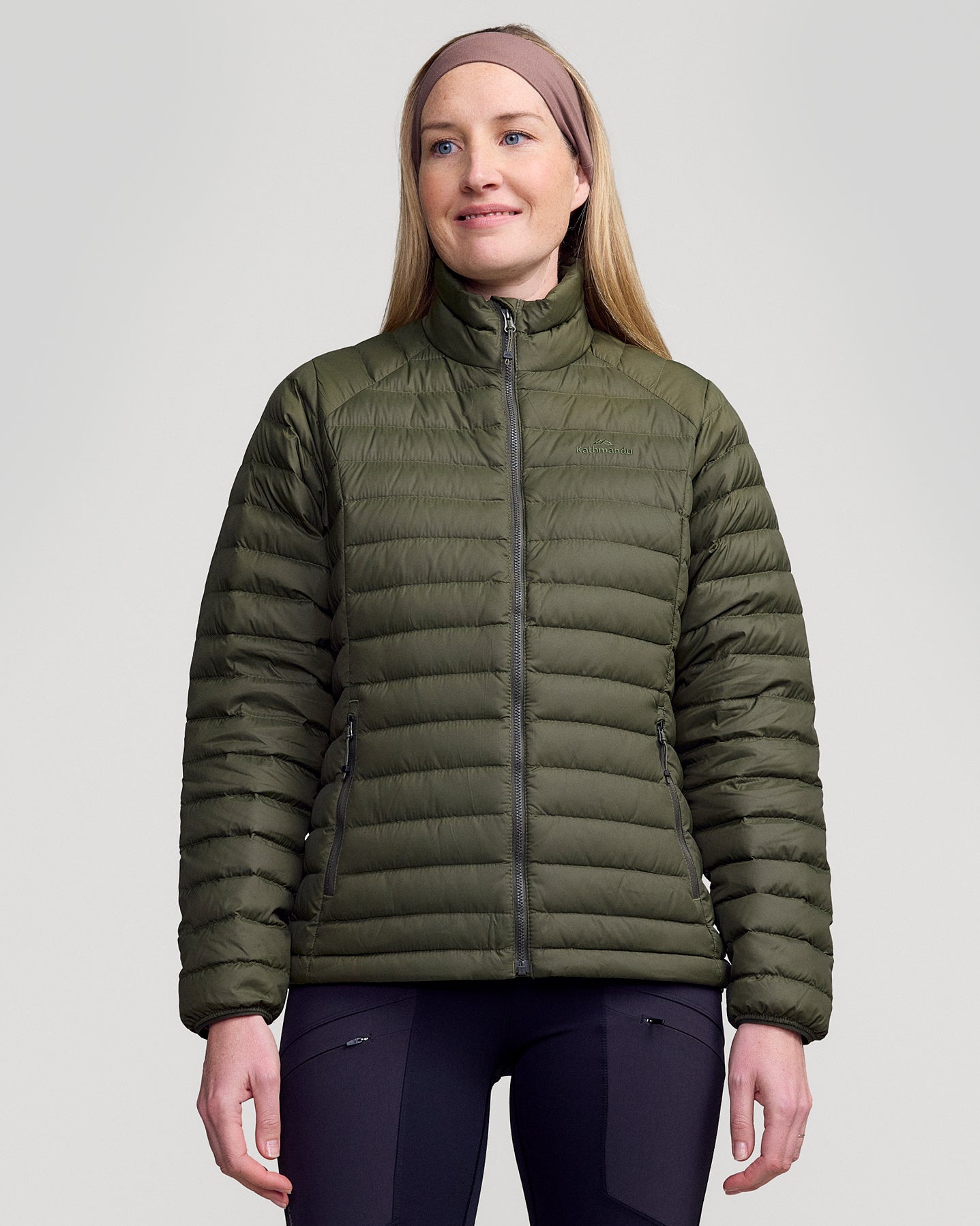 Women's Heli Down Jacket 4.0 - Light Moss – Kathmandu AU