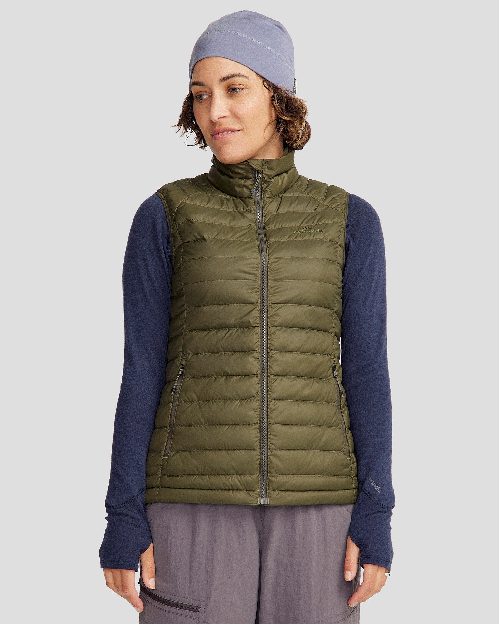 Women's Heli Down Vest 2.0 - Light Moss – Kathmandu AU