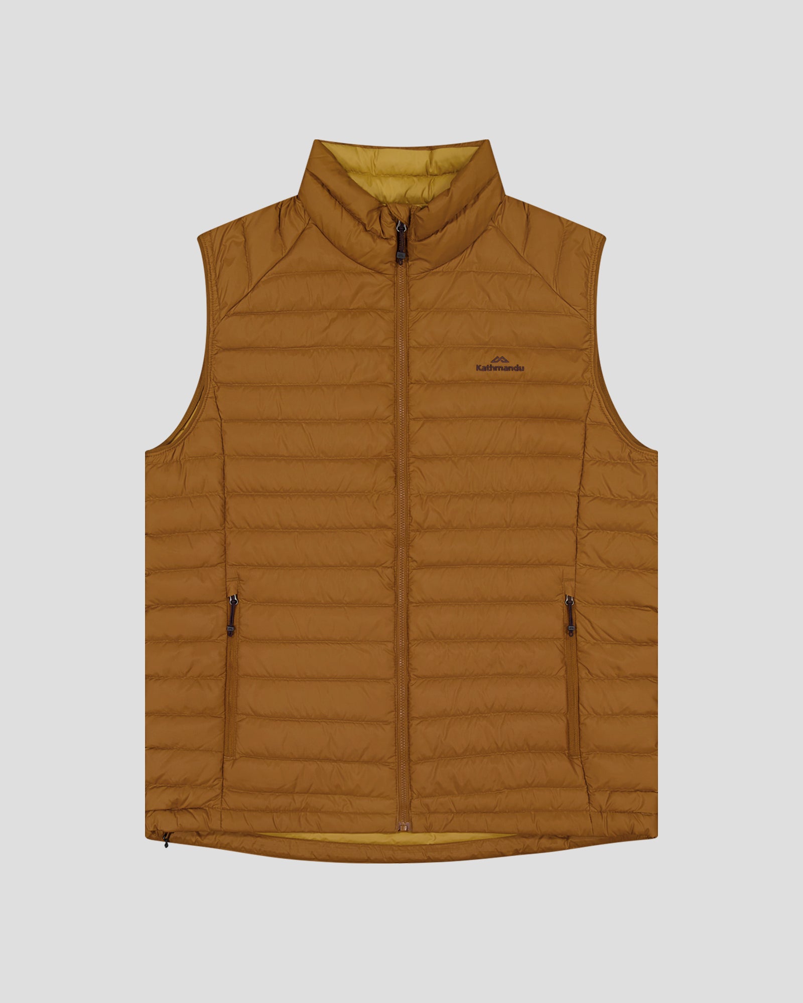 Men's Heli Down Vest v4 - Bark – Kathmandu AU