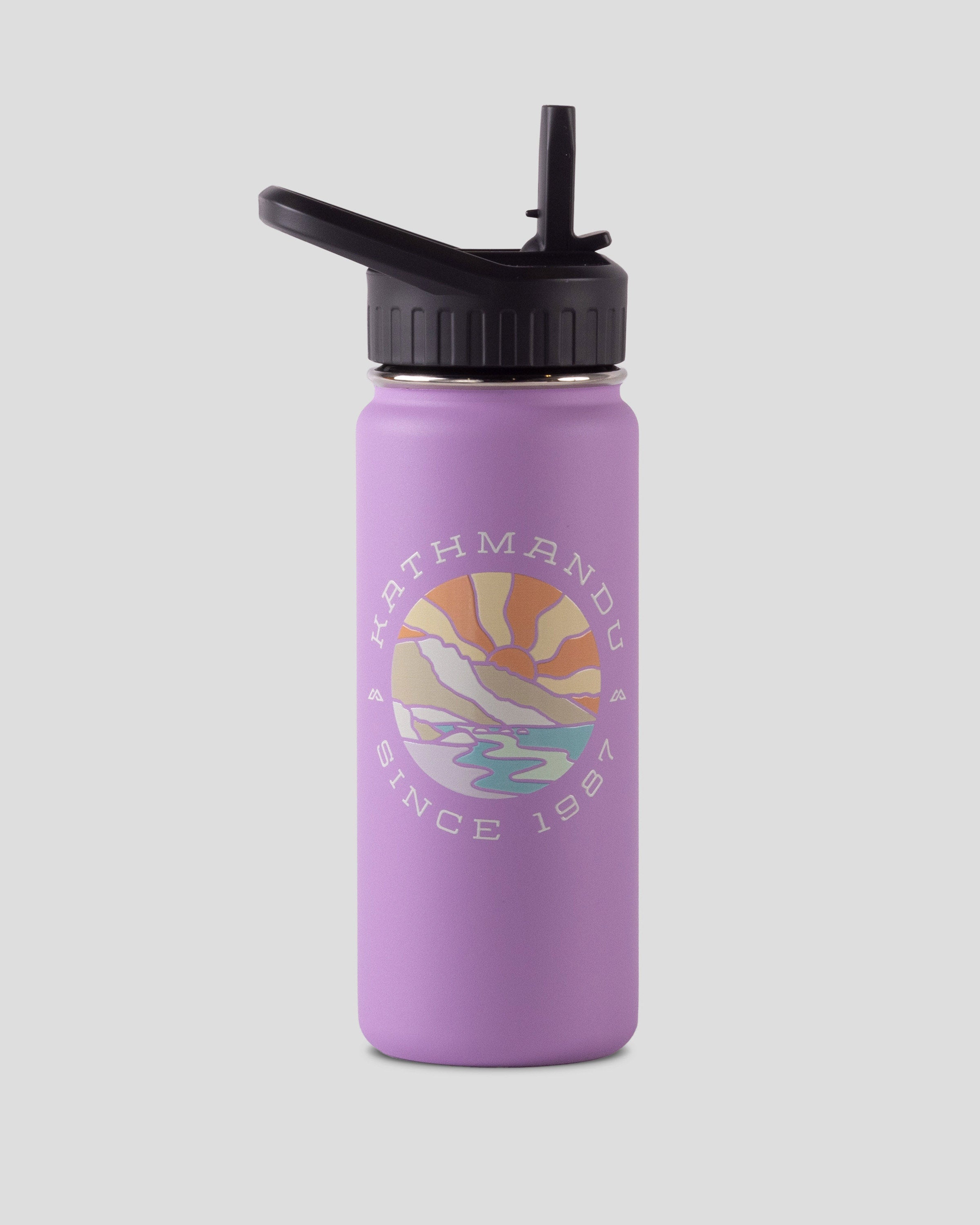 Kids' Straw Lid Insulated Bottle - 530 ml - Zen – Kathmandu AU