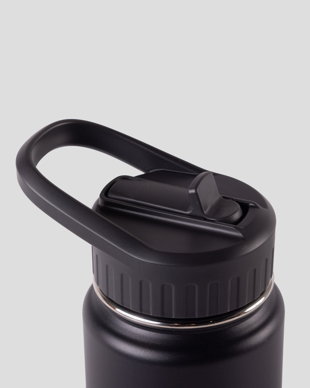 Straw Lid Insulated Bottle - 710 ml - Black Stingray – Kathmandu AU