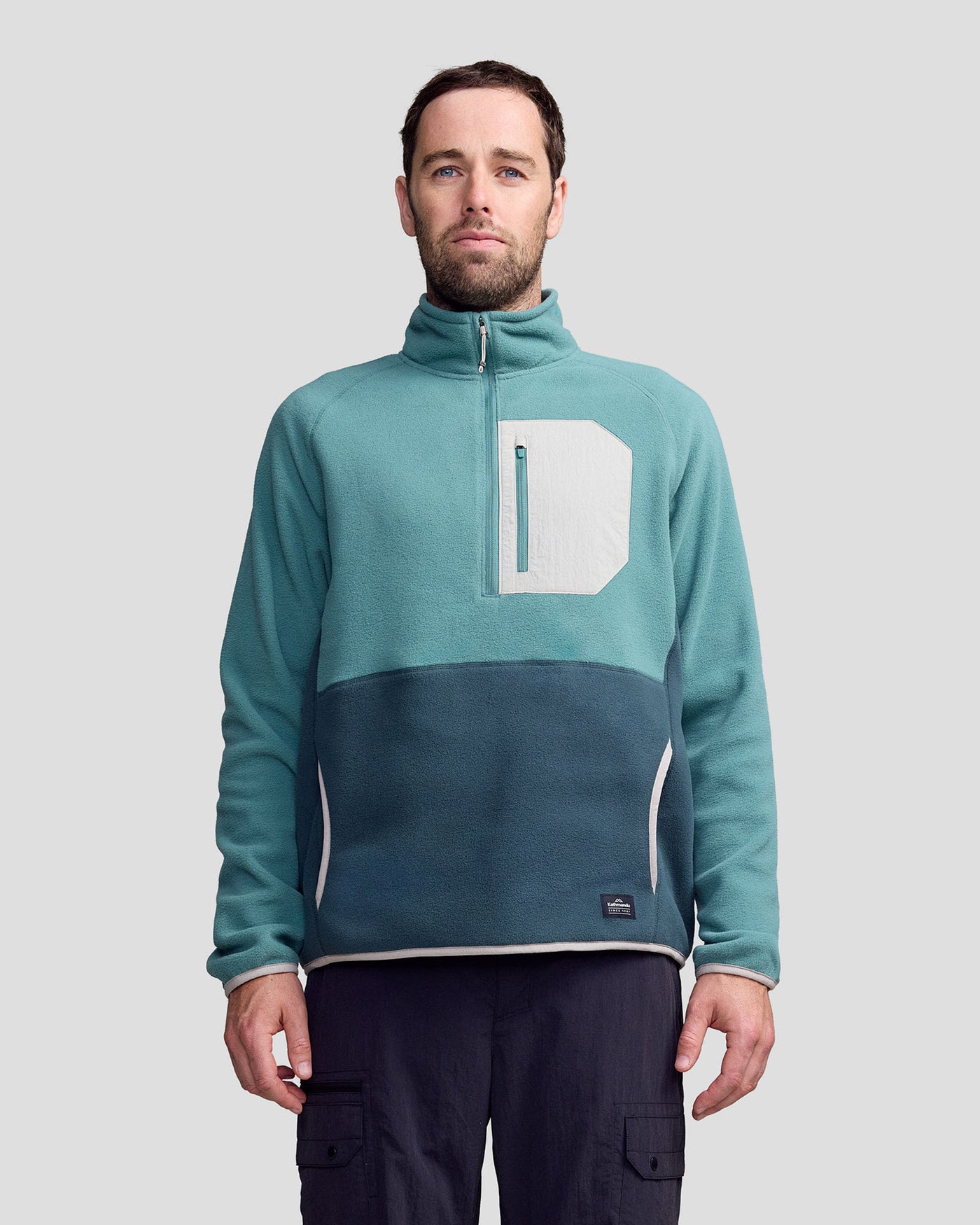 Men’s Trailhead Lightweight Fleece Pullover - Light Forest/Deep Forest ...