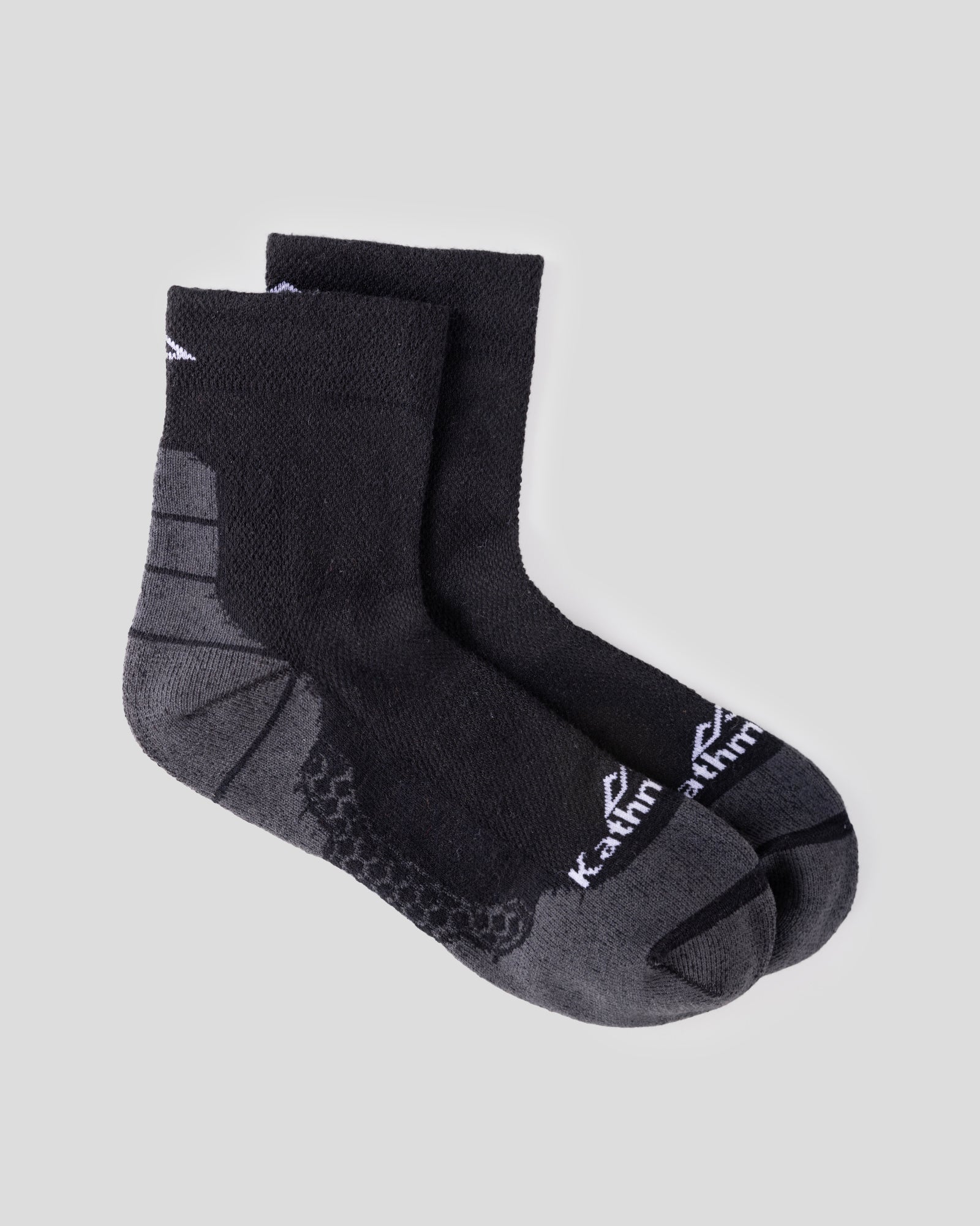 Trailhead driMOTION 1/4 Crew Socks - Black Stingray – Kathmandu AU