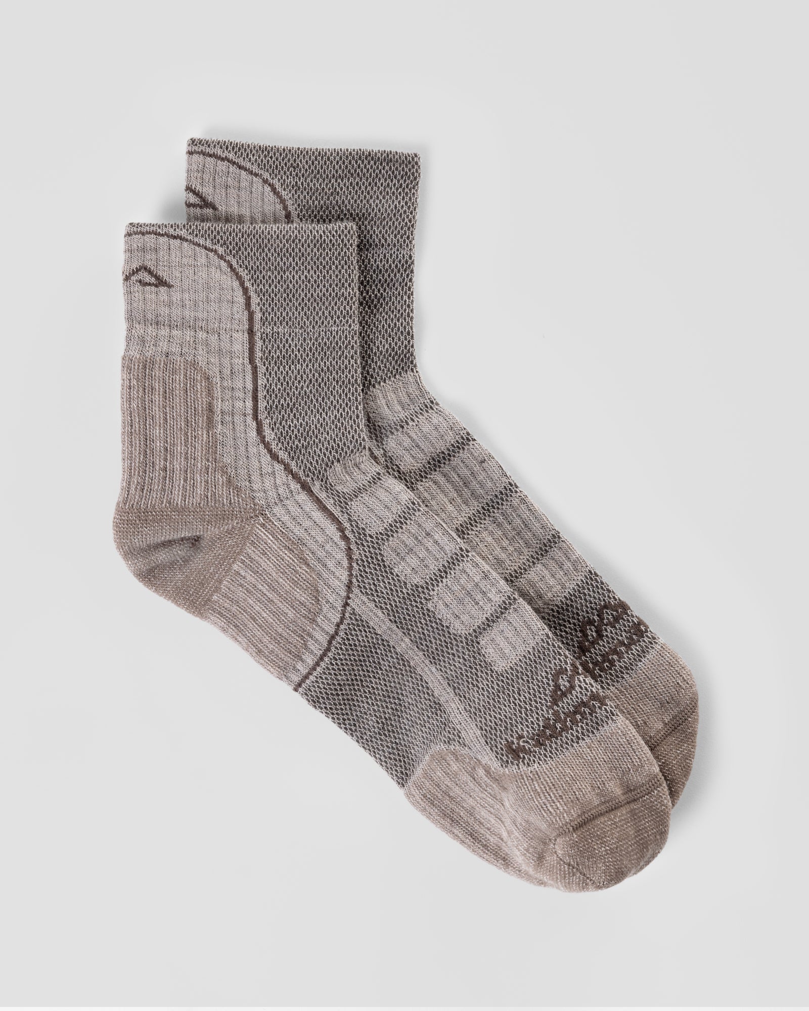 Ridge Wool Blend ¼ Crew Sock - Oatmeal – Kathmandu AU
