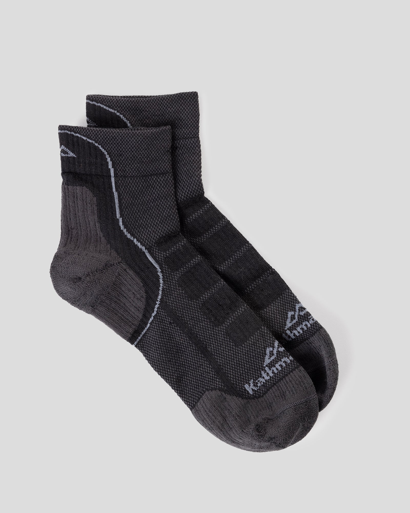 Ridge Wool Blend ¼ Crew Sock - Black Stingray – Kathmandu AU